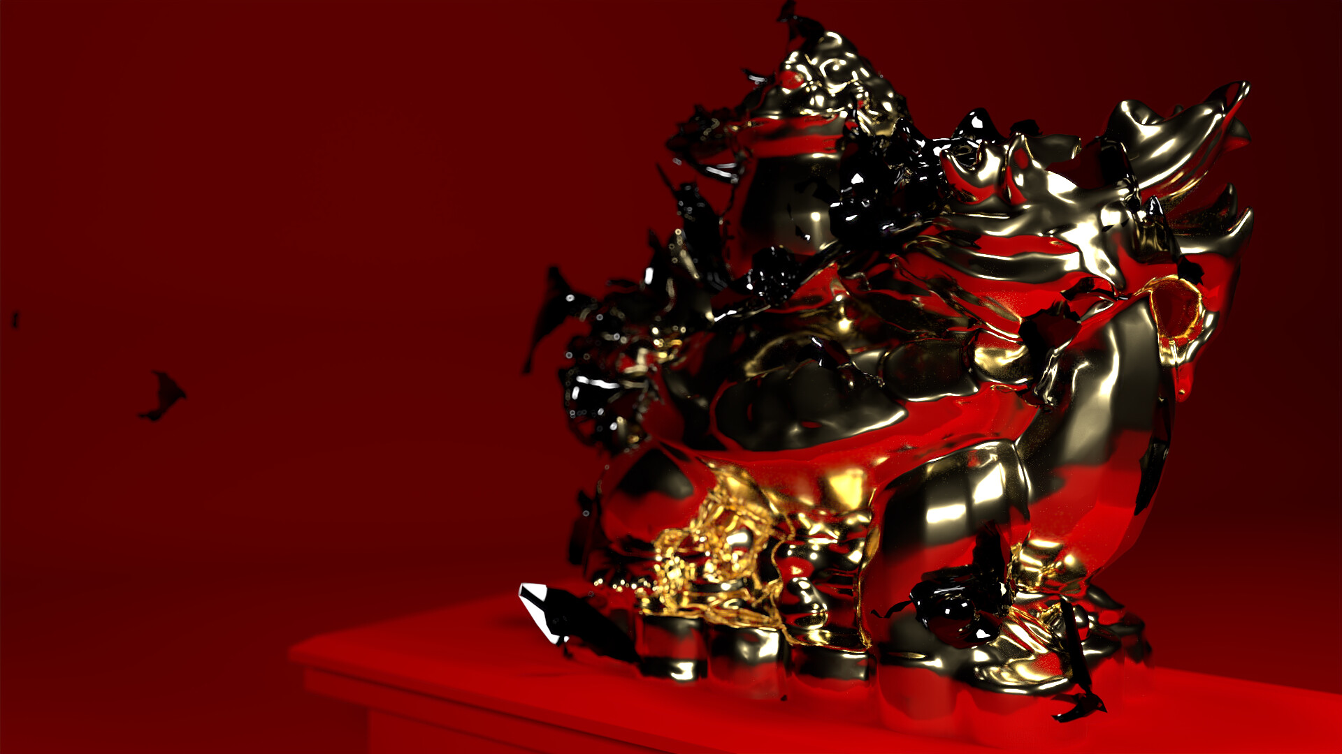 ArtStation - CHINESE DRAGON - HOUDINI VELLUM PEEL OFF - 2021