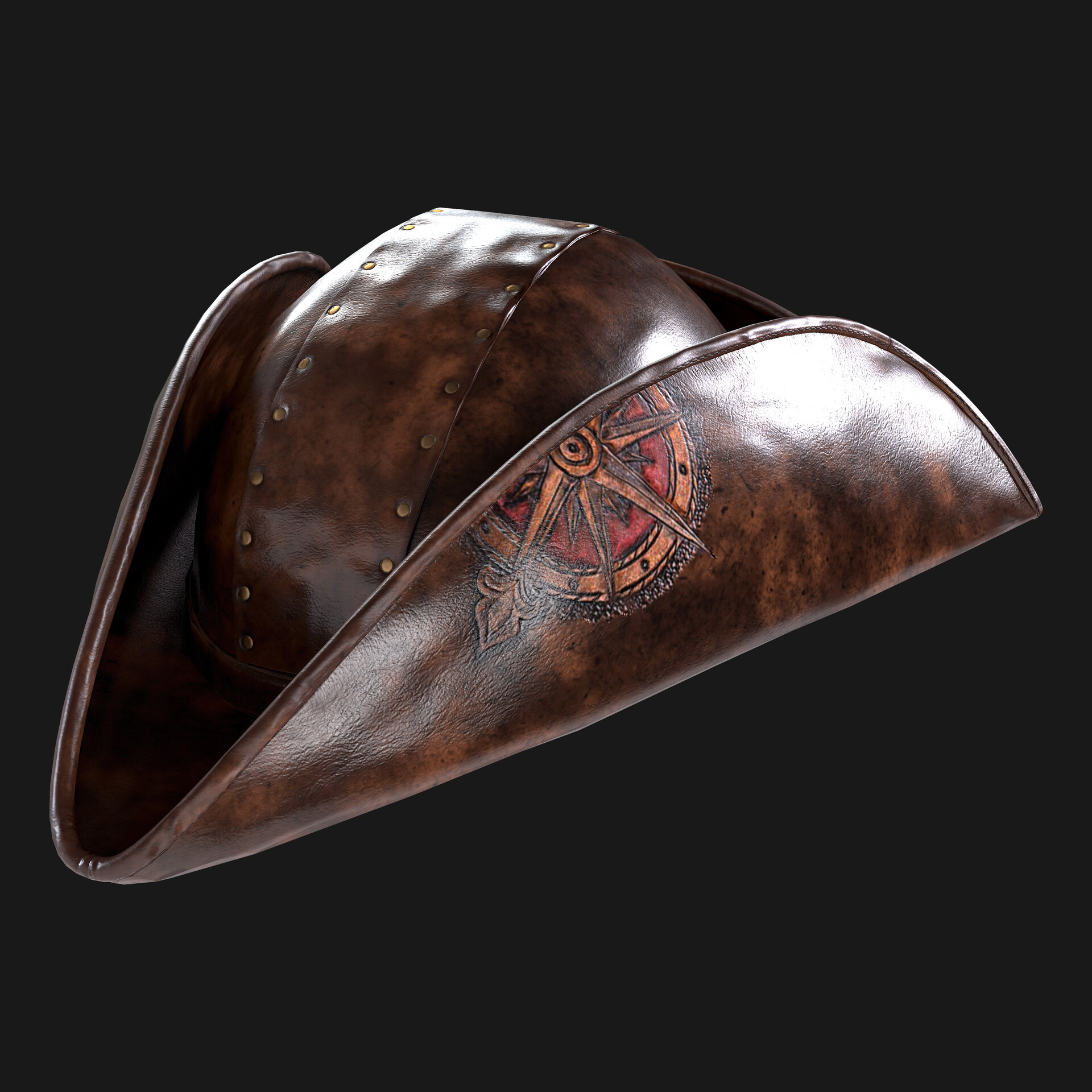 ArtStation - Lowpoly Pirate Hat 2