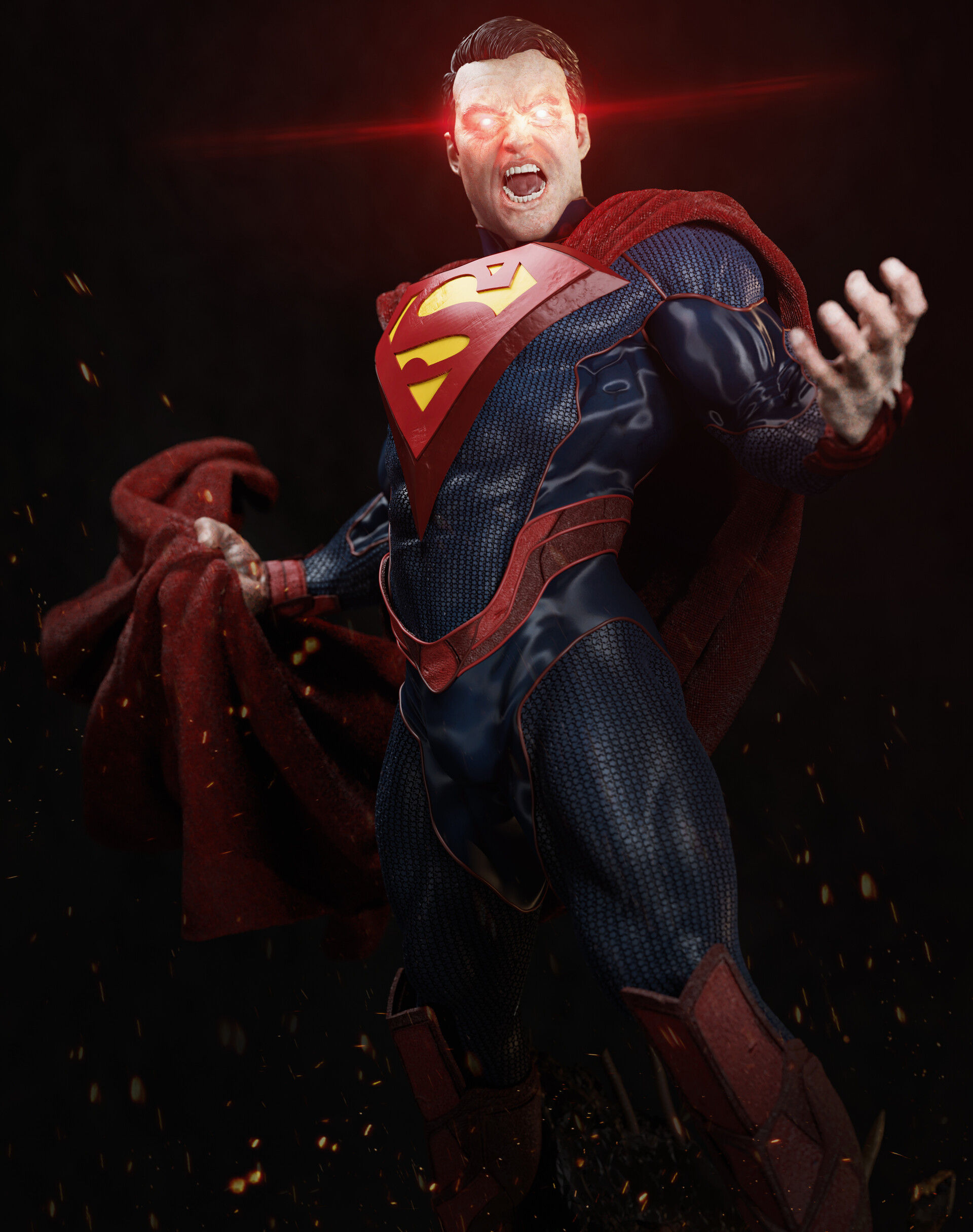 ArtStation - Injustice - Superman