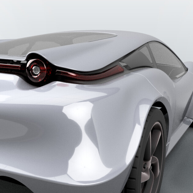 ArtStation - Some unfinished car