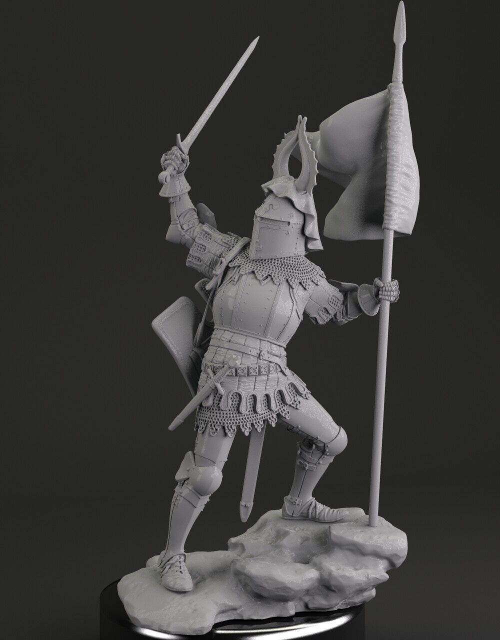 ArtStation - European Knight 1380-1390 years