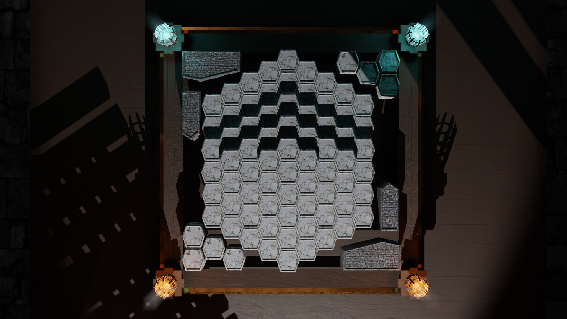 ArtStation - Dark Trypophobia - tabletop game board