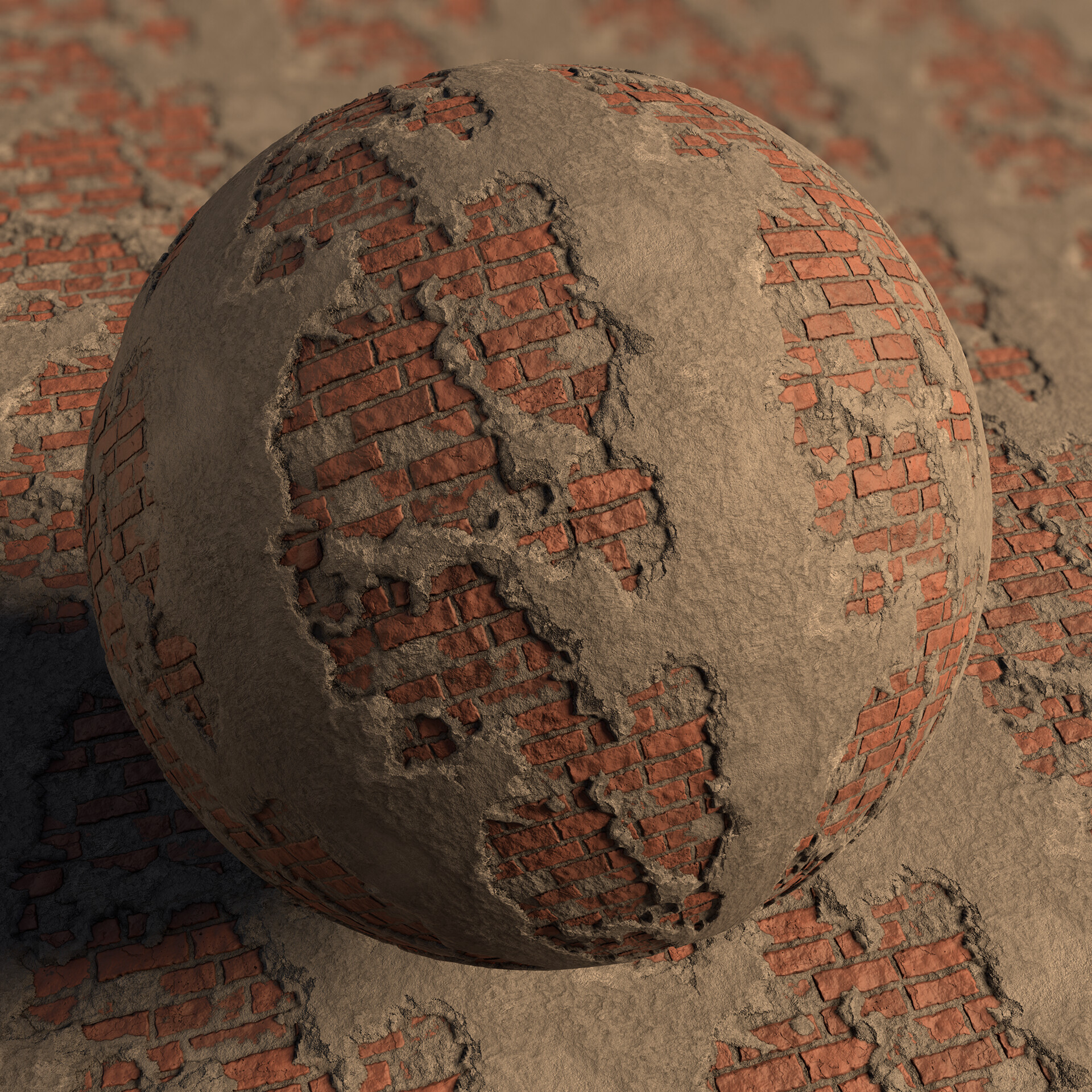 ArtStation - Brick Wall Material