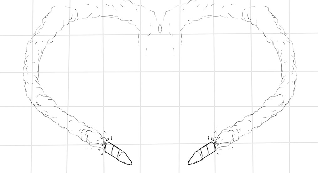 ArtStation - 2d firework effect sketch