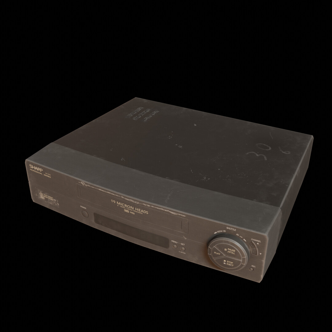 ArtStation - SHARP VHS Player