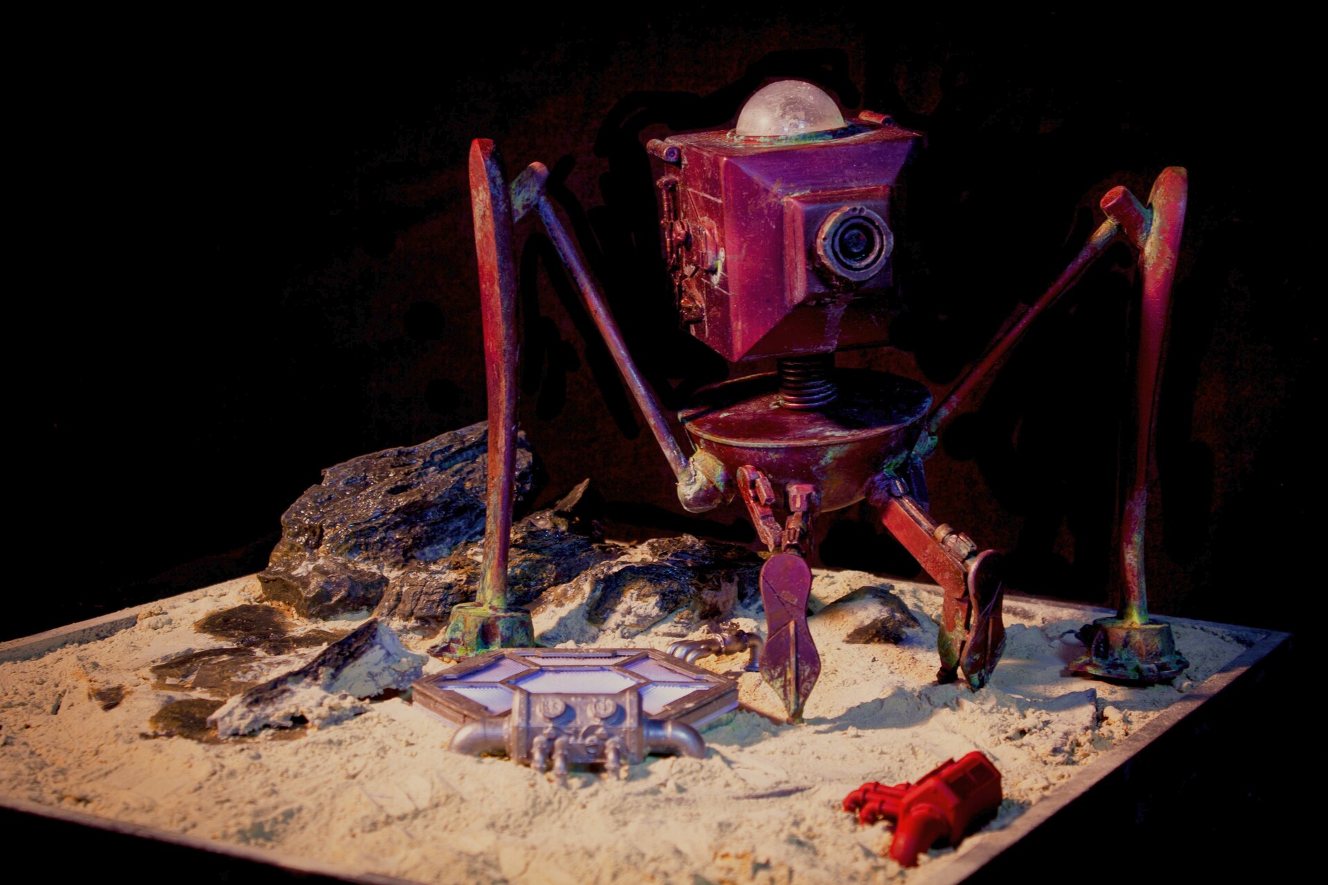 ArtStation - Sci-fi Miniature Robot