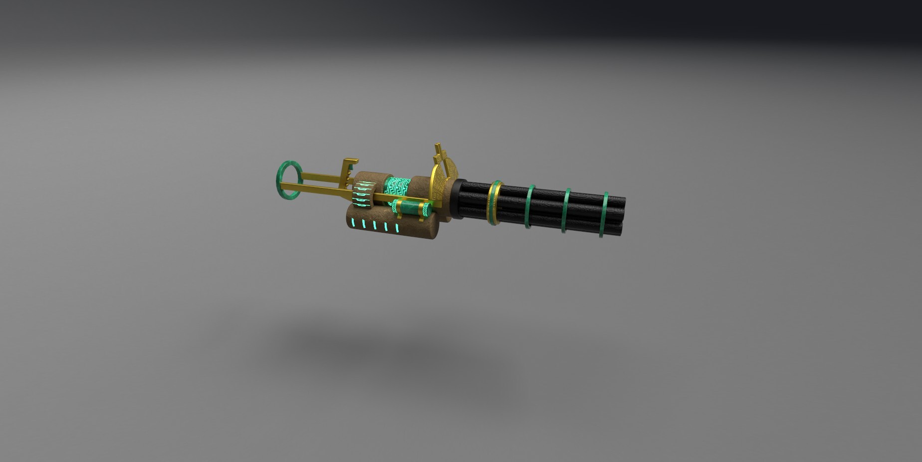 ArtStation - Aztec Mini Gun