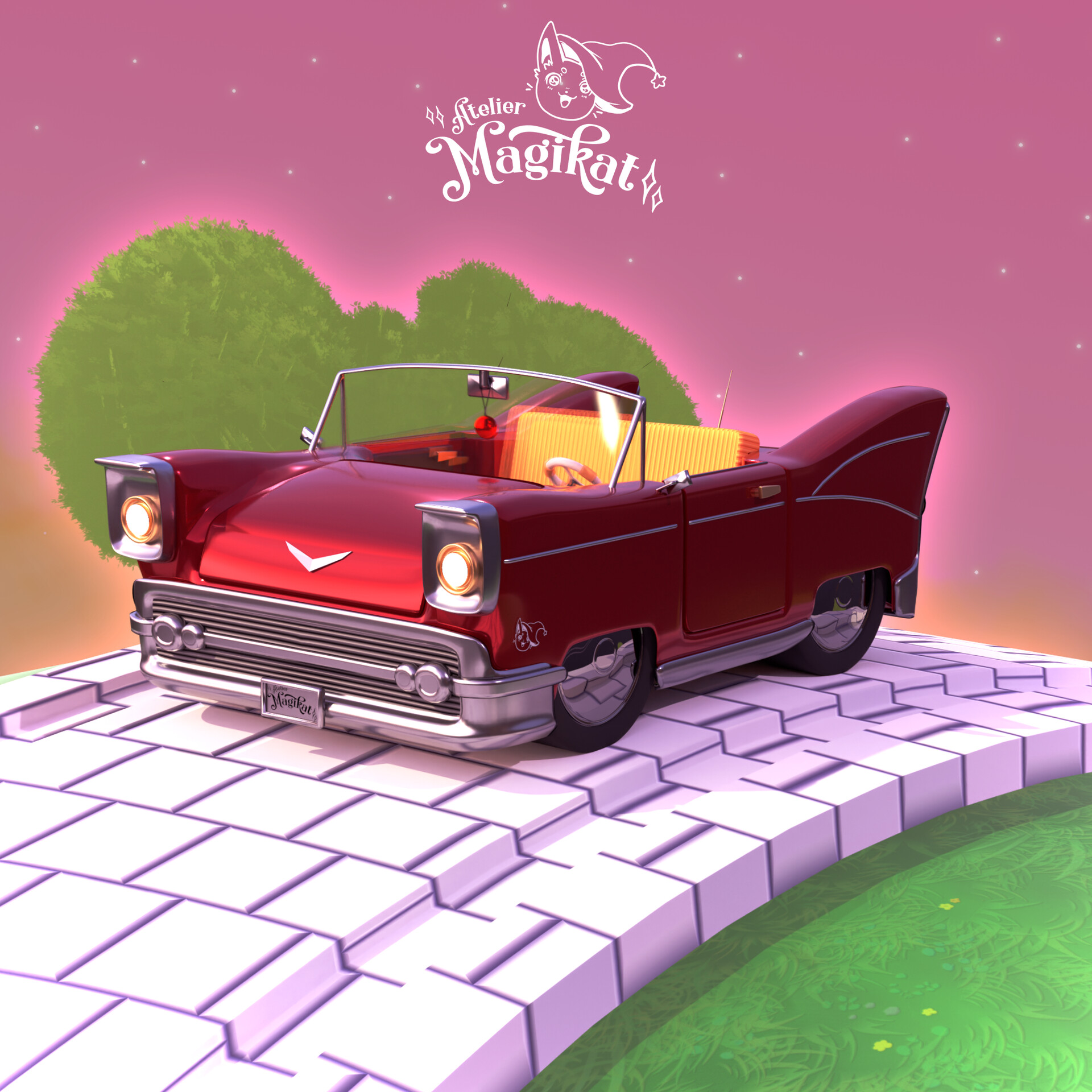 ArtStation - King Kai's Car