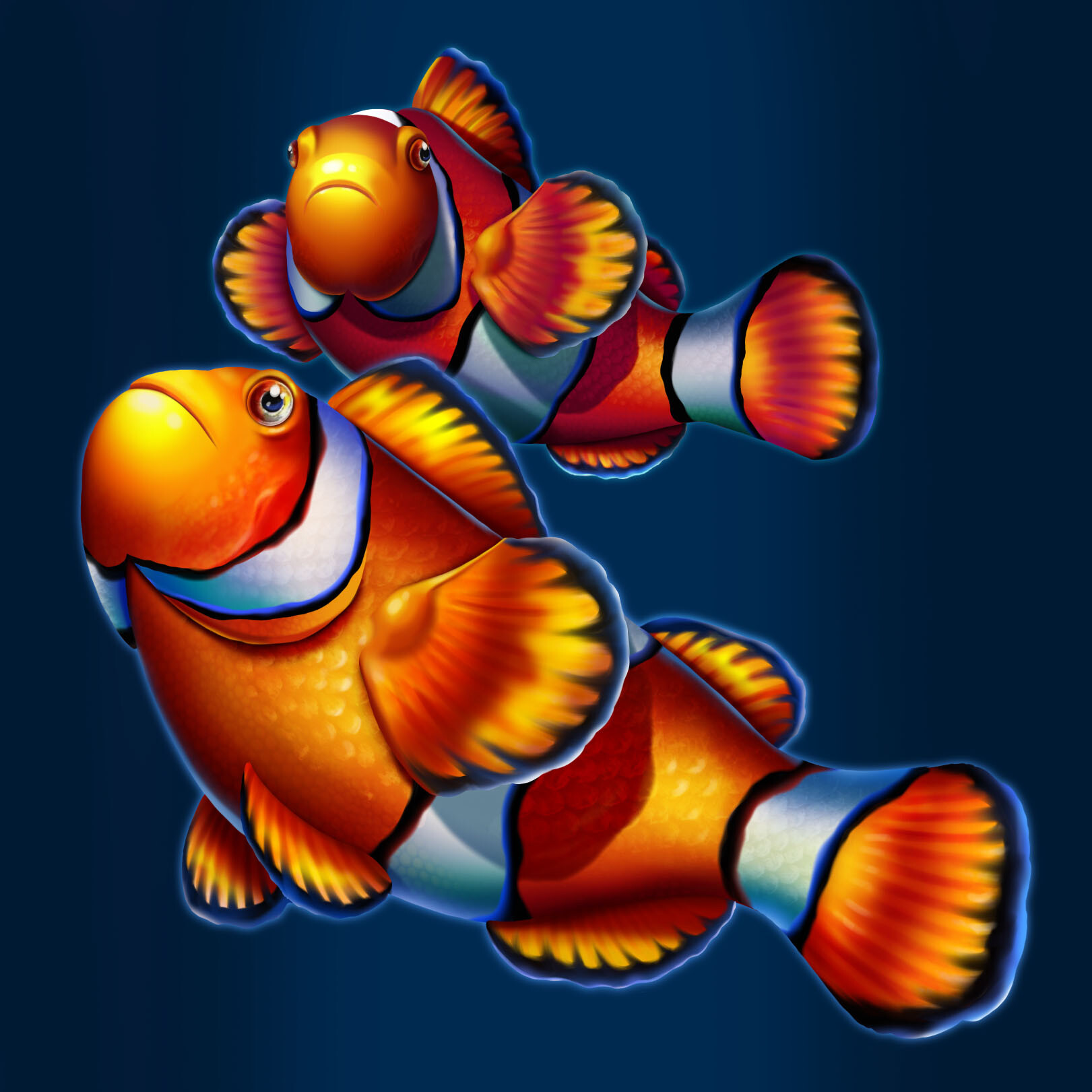 ArtStation - Clown fish