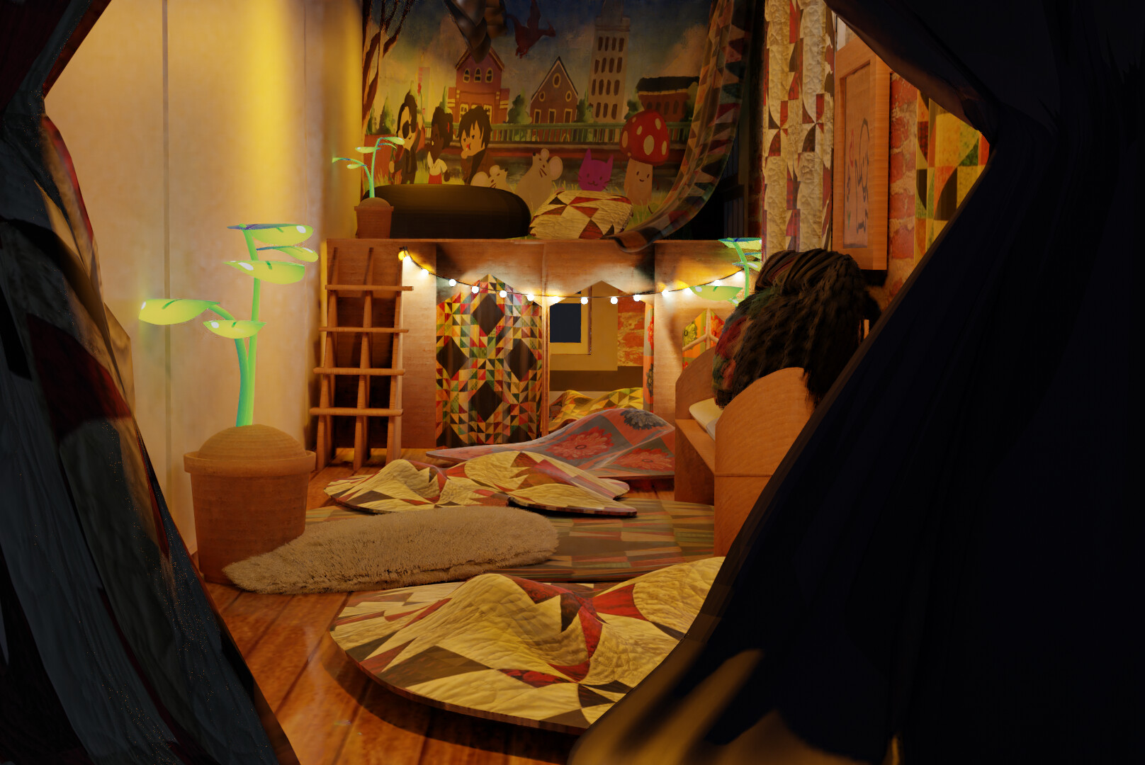 ArtStation - Dream Room Modeling