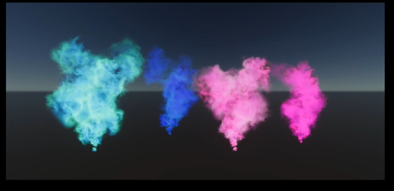 ArtStation - Smoke study with VFX graph in Unity!