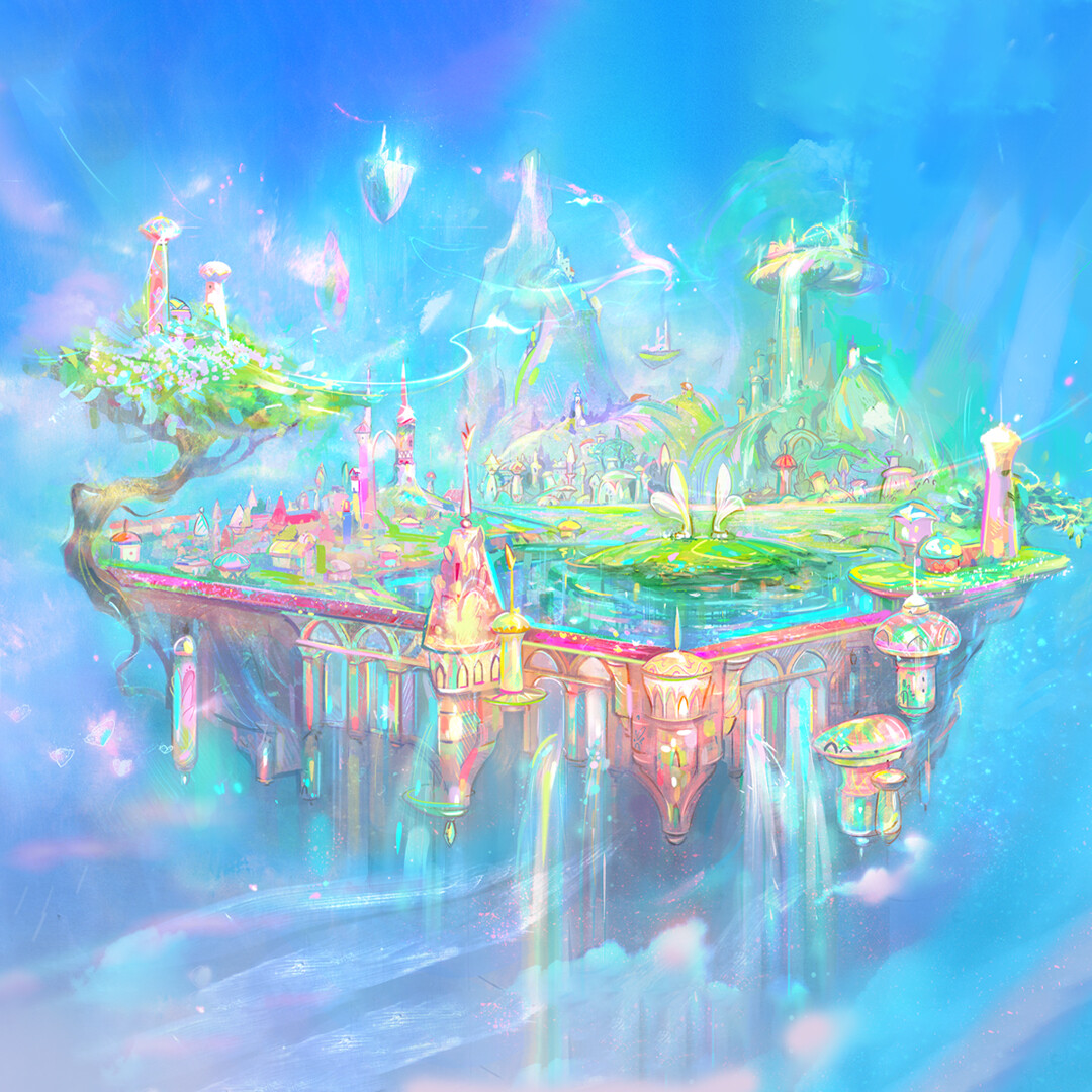 ArtStation - in the clouds