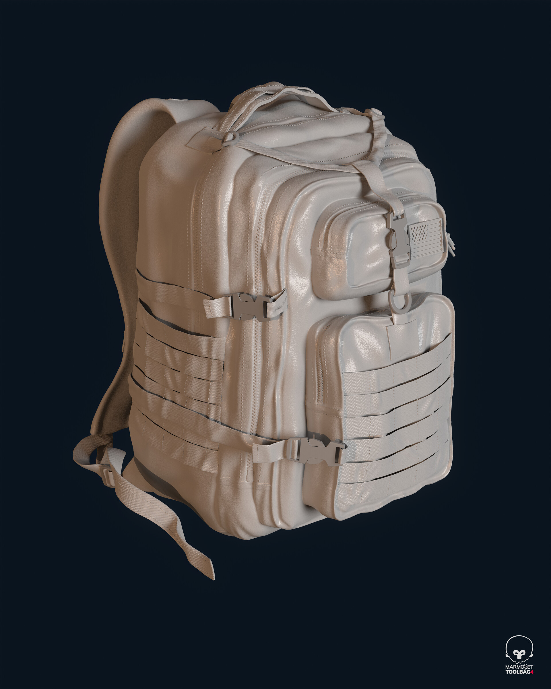 ArtStation - Military Tactical Assault Backpack (Game Prop)