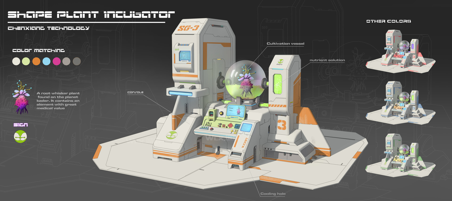 ArtStation - Alien plant incubator