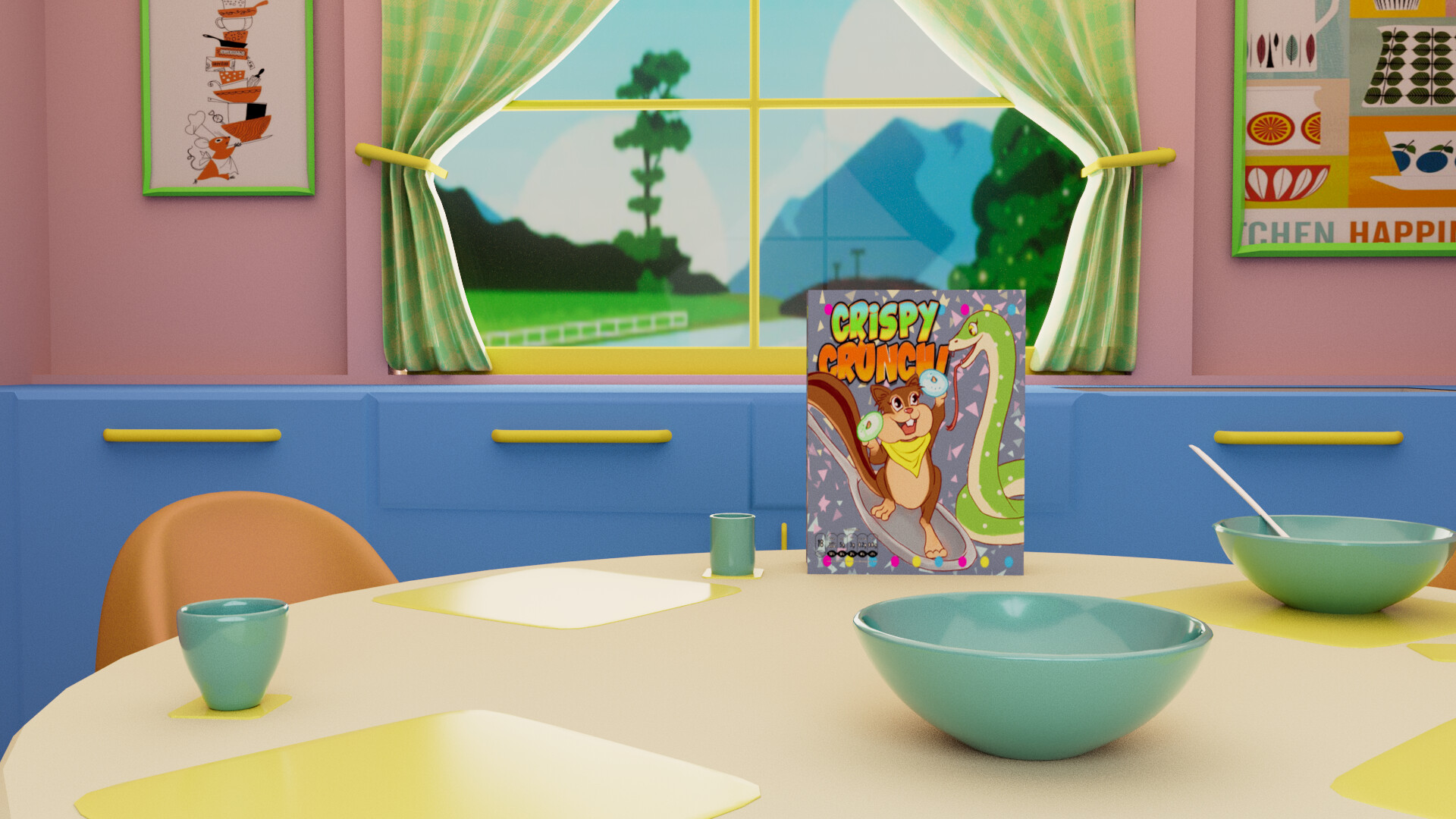 ArtStation - Crispy Crunch cereal project