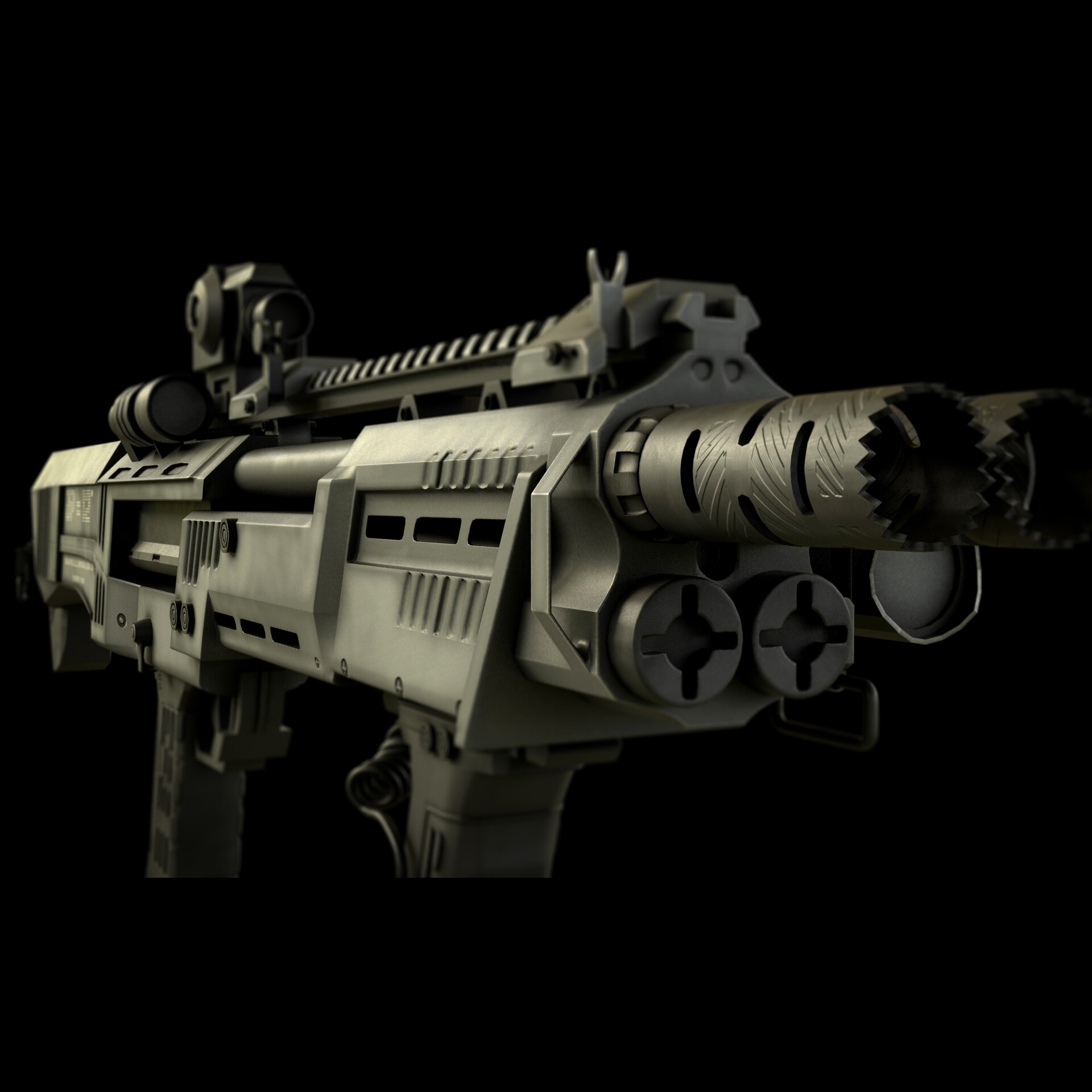 ArtStation - Scientific Gun