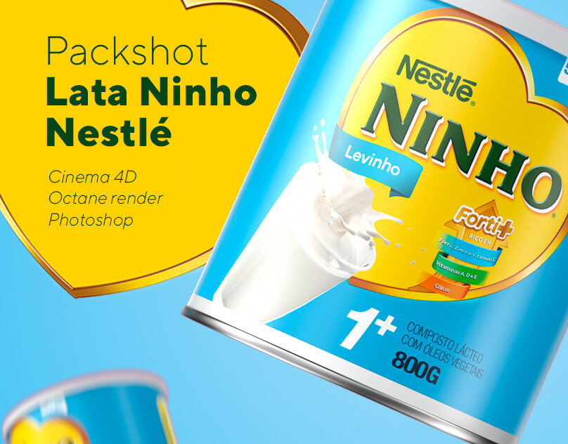 ArtStation - Packshot Ninho Nestlé