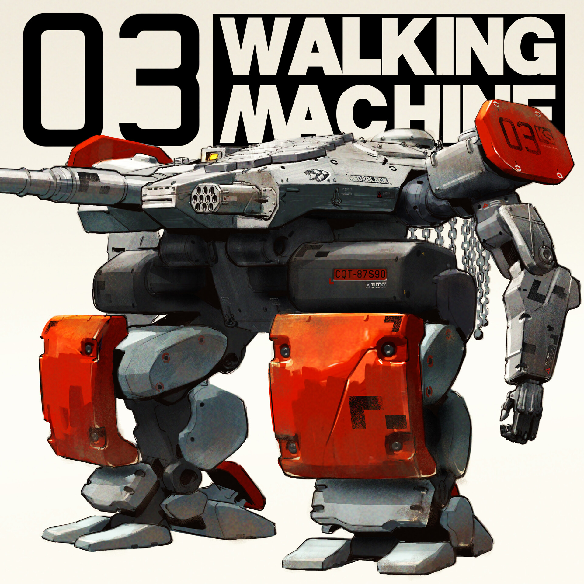 ArtStation - Walking mechine NO.3