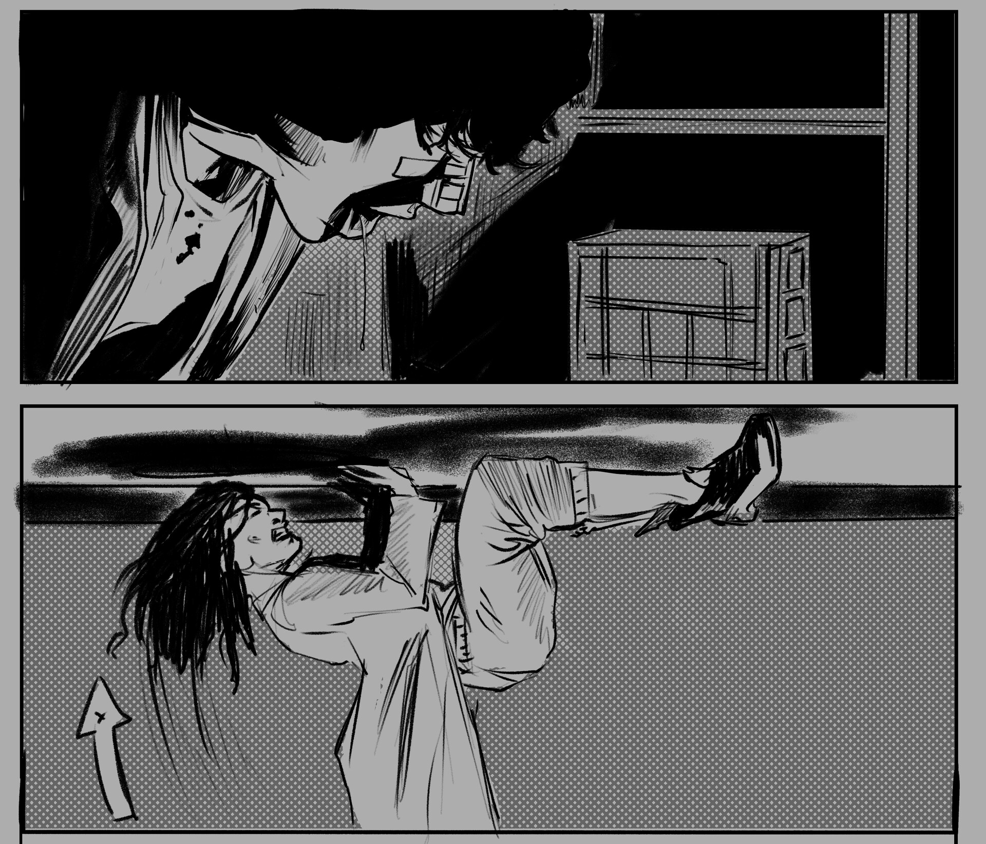 ArtStation - Storyboard study - Hereditary