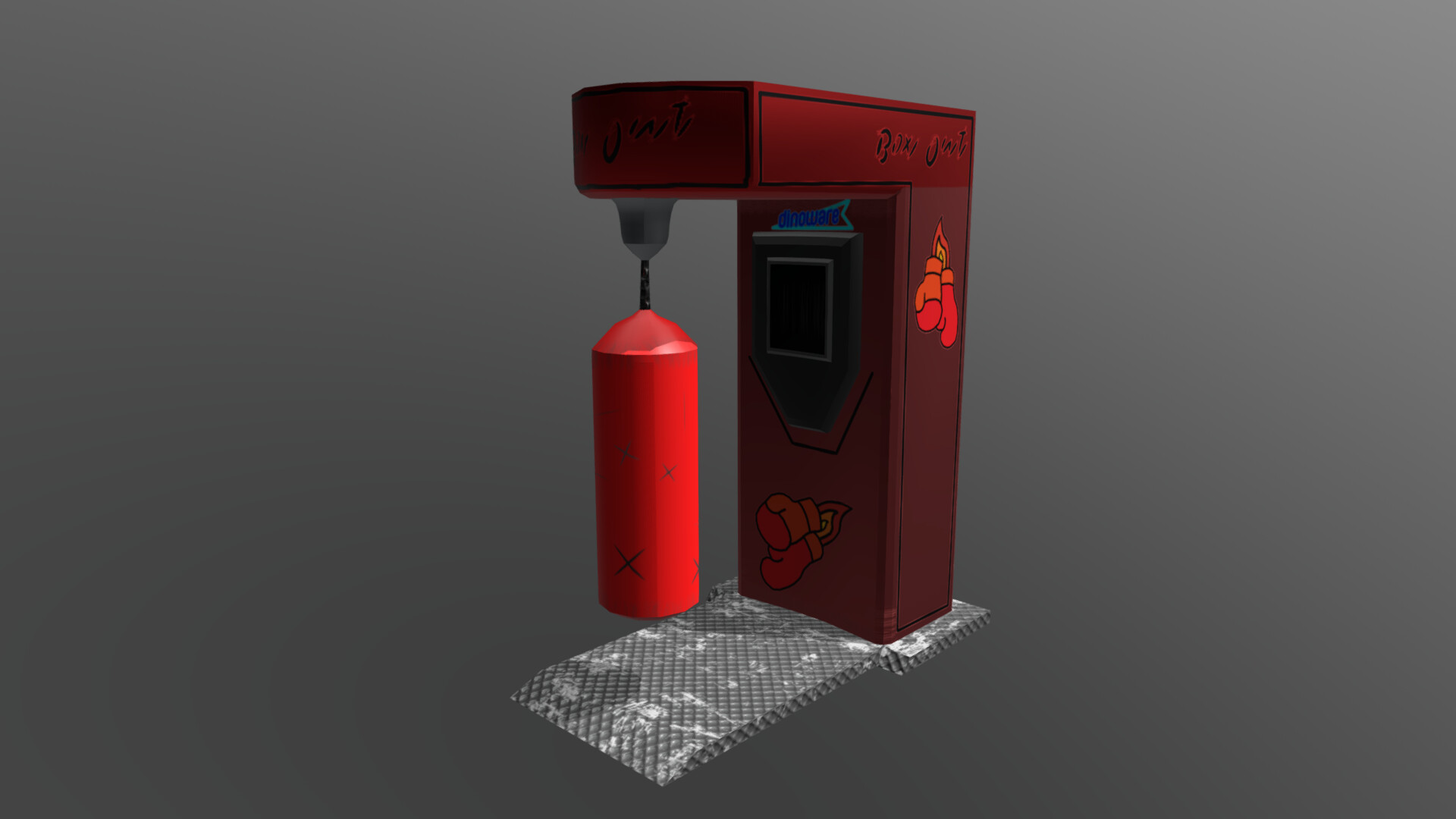 ArtStation - Box Out Punching Machine