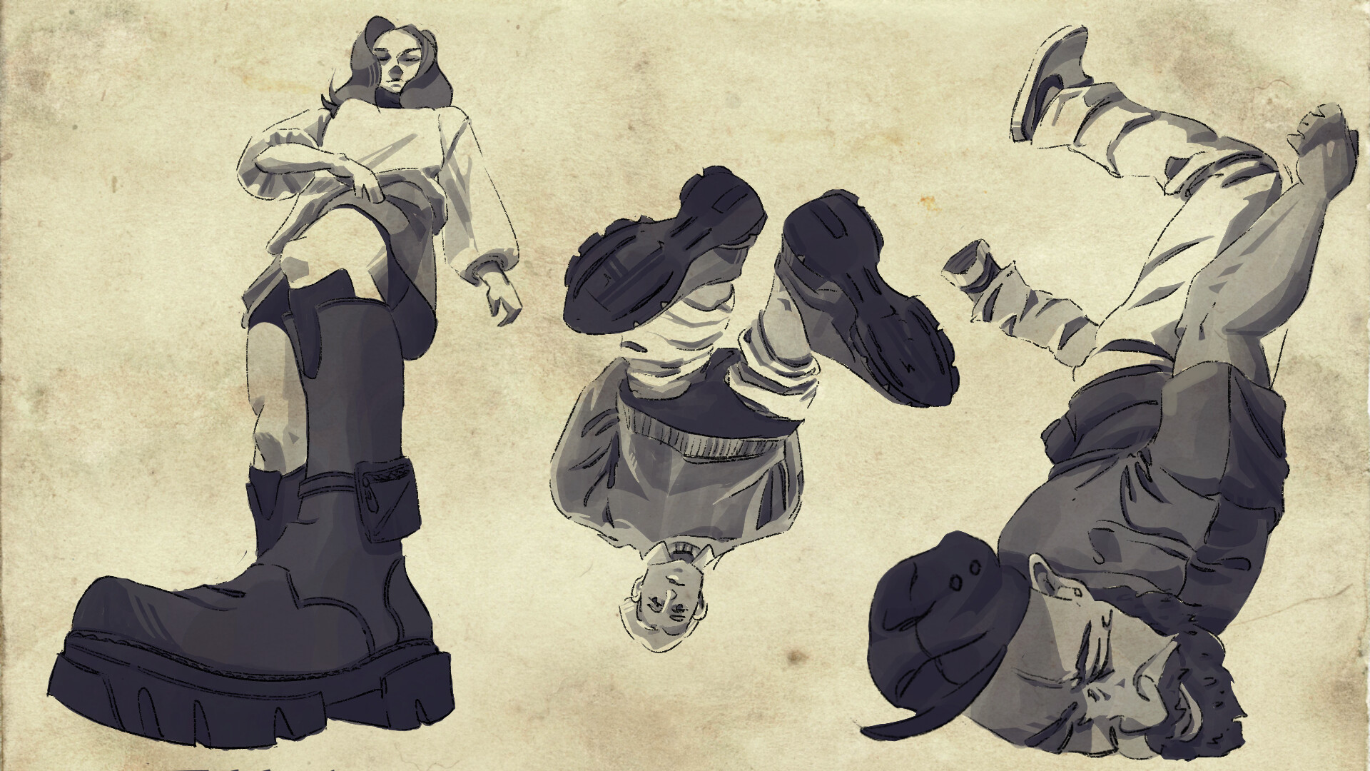 ArtStation - Perspective sketches