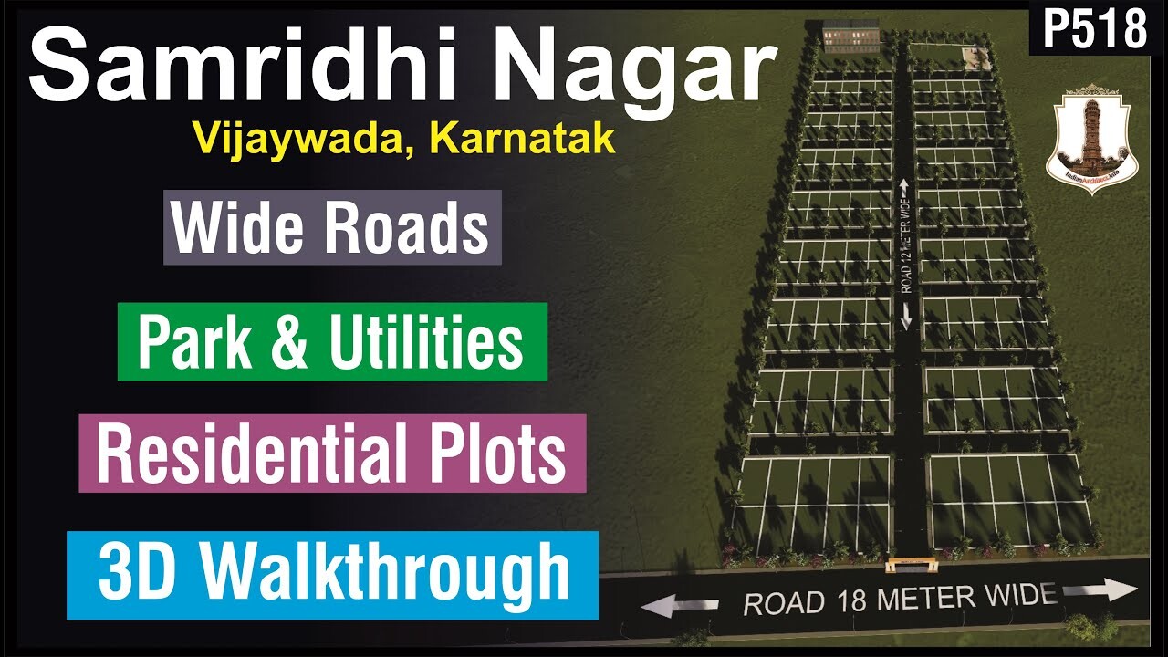 ArtStation - Project No. P518 Residential Plotted Colony Layout Plan ...