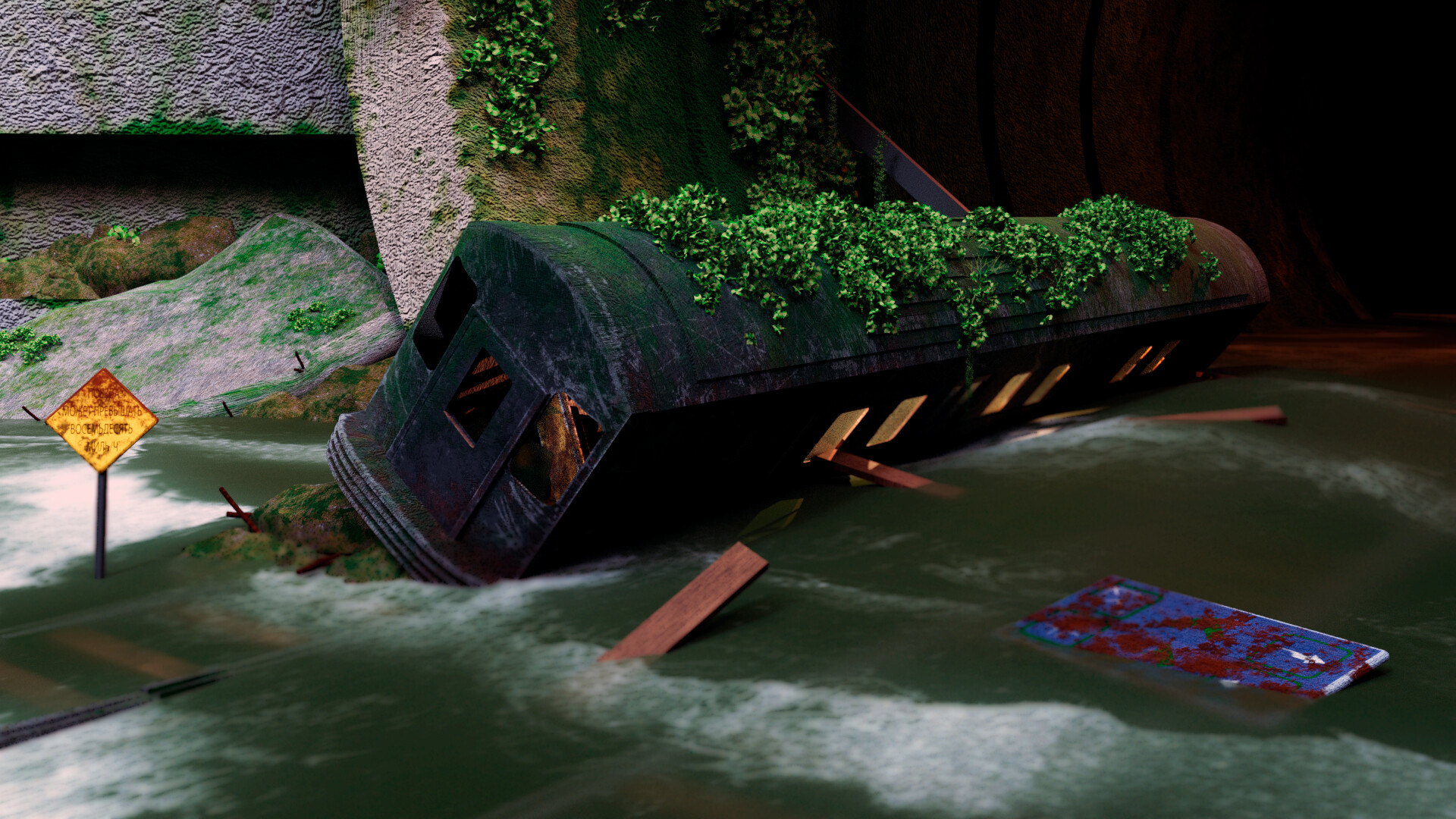 ArtStation - Nature Reclaims