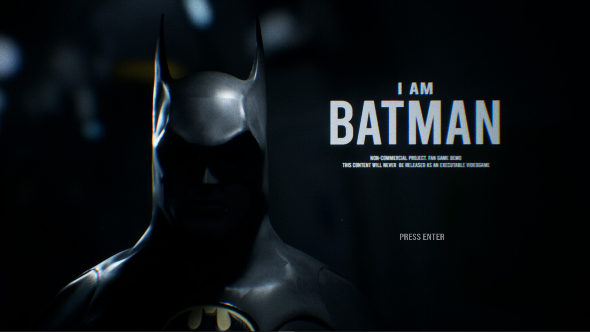 ArtStation - Batman (Tim Burton Universe) Tech Demo Game "Non-commercial"
