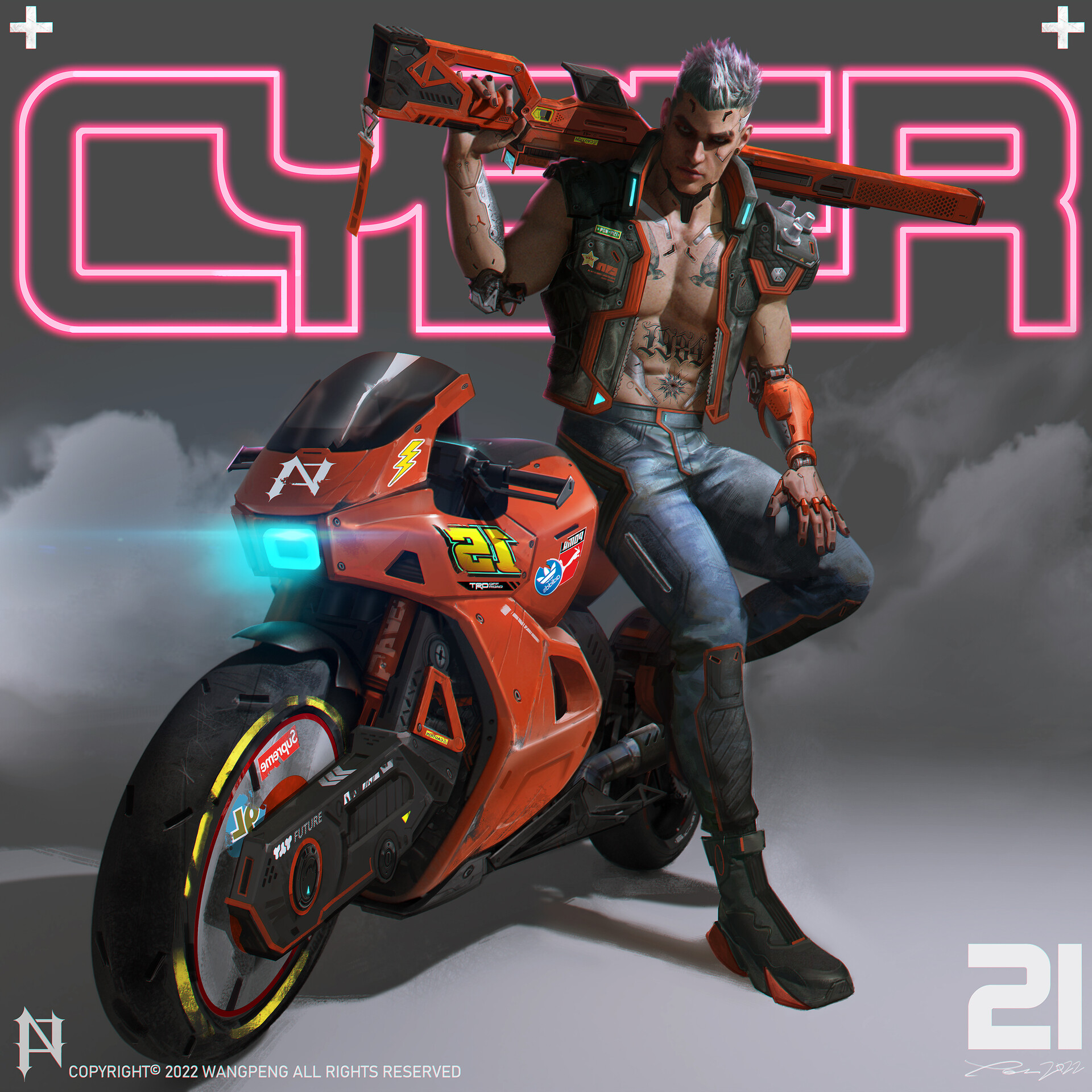 ArtStation - Cyber Knight