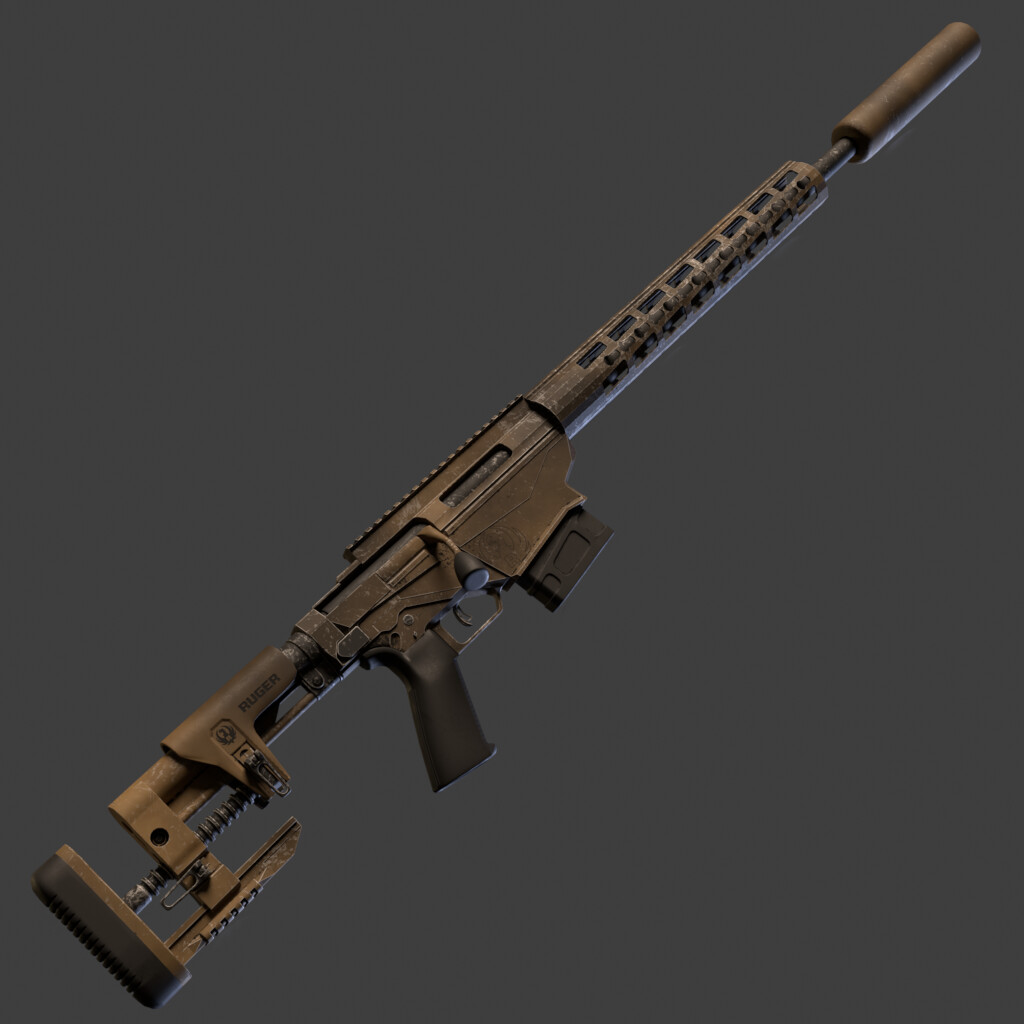 ArtStation - Ruger Precision Rifle