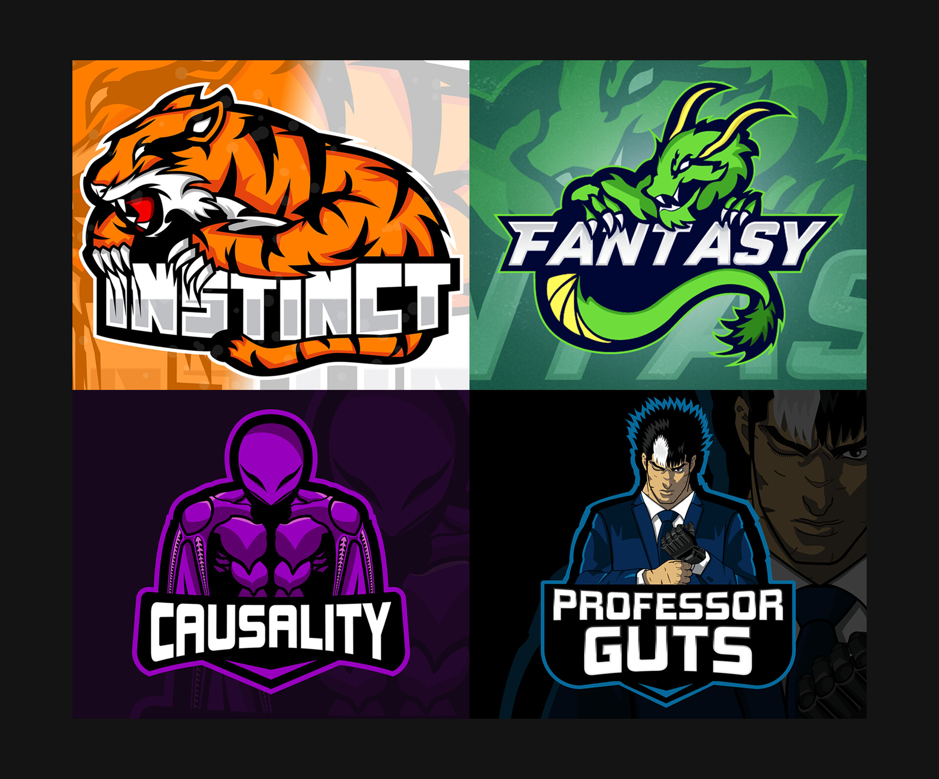 ArtStation - Esports Logo Mix