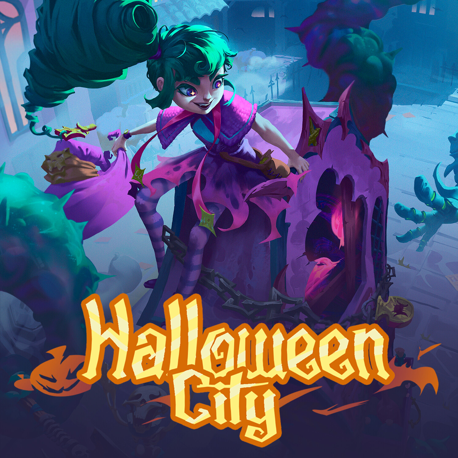 ArtStation - Halloween City