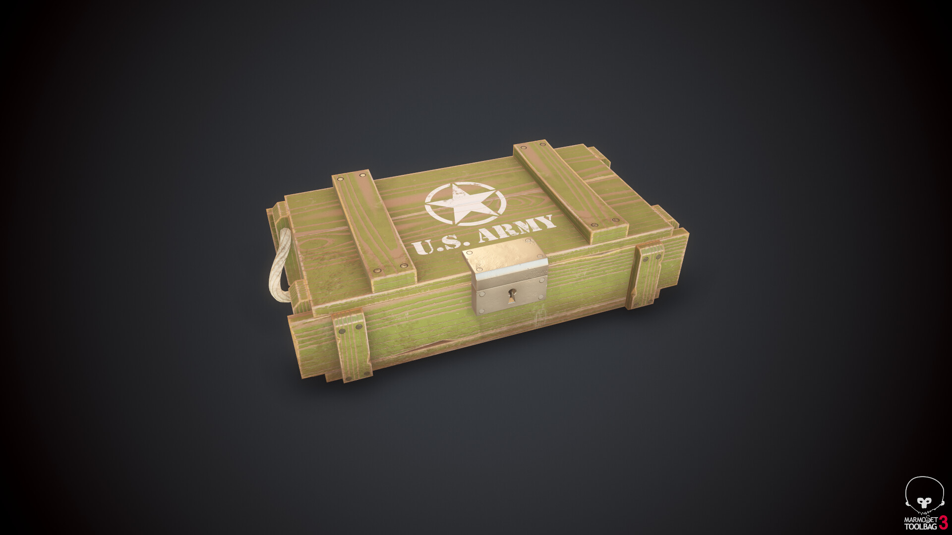ArtStation - Wood box