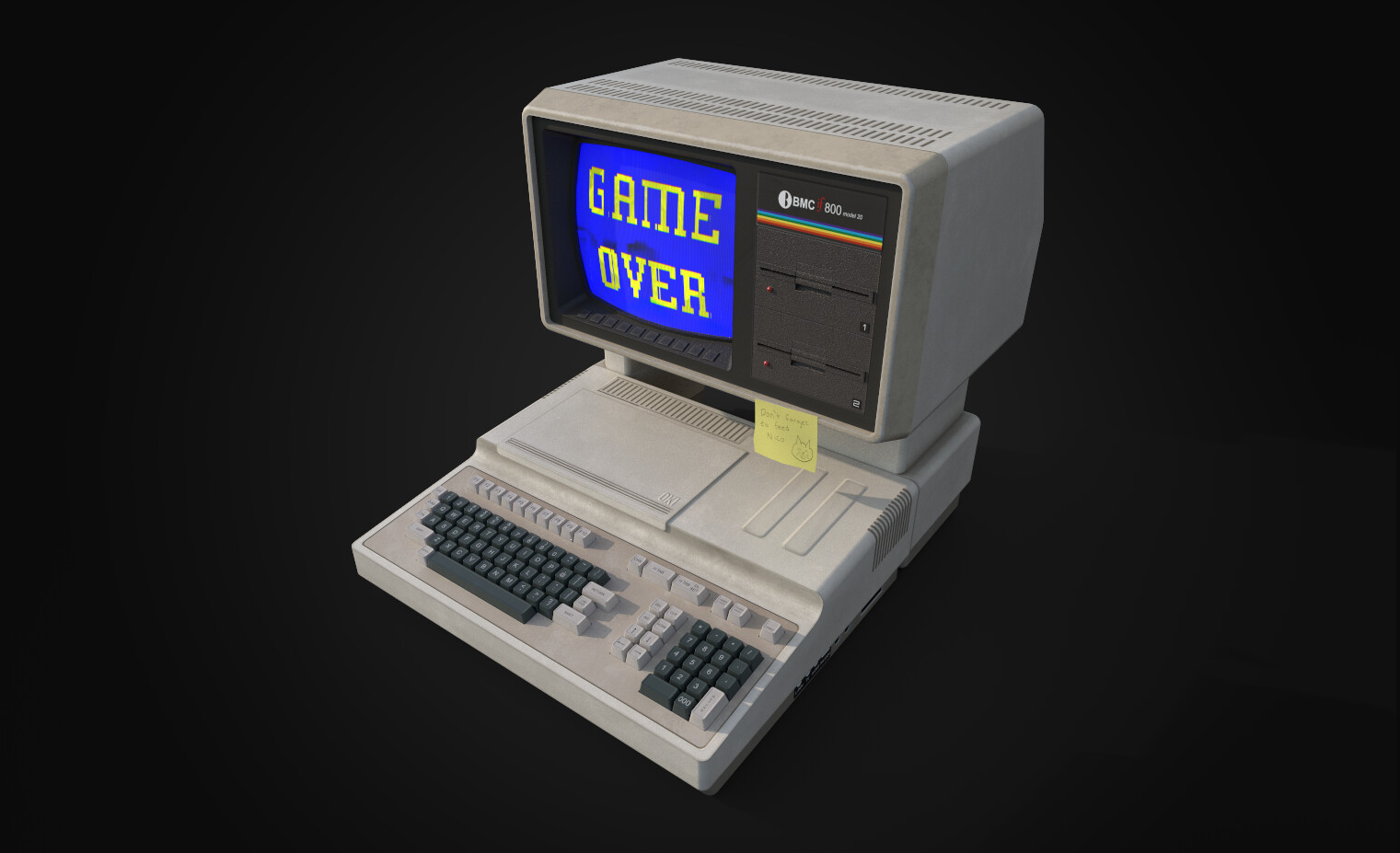 ArtStation - Retro Computer