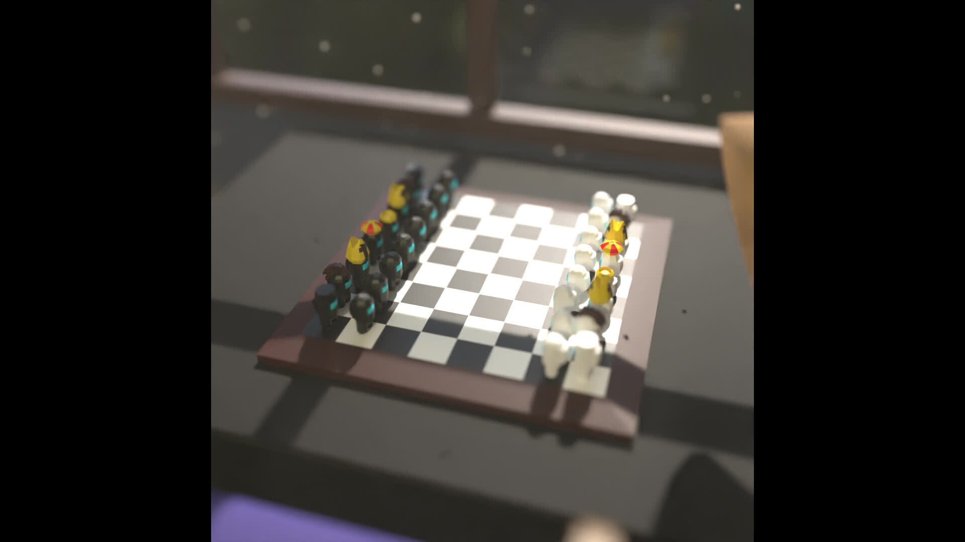 ArtStation - Among us Chess