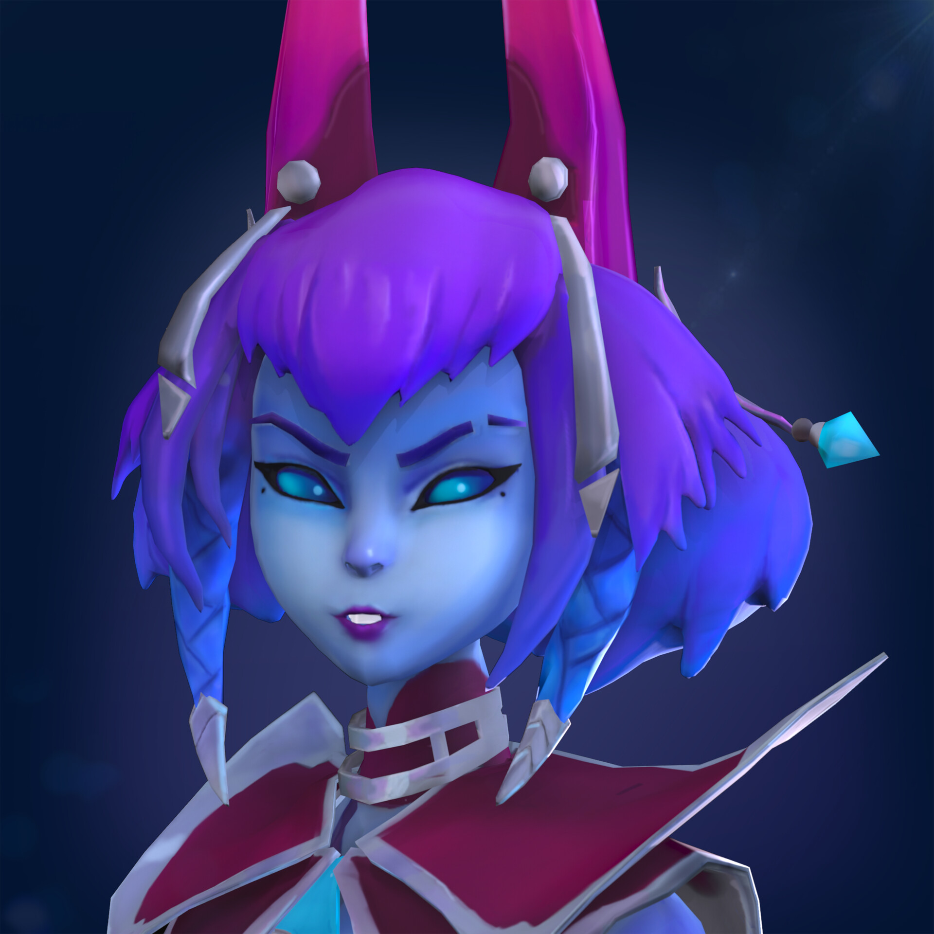 ArtStation - Videogame Asset Alien Girl