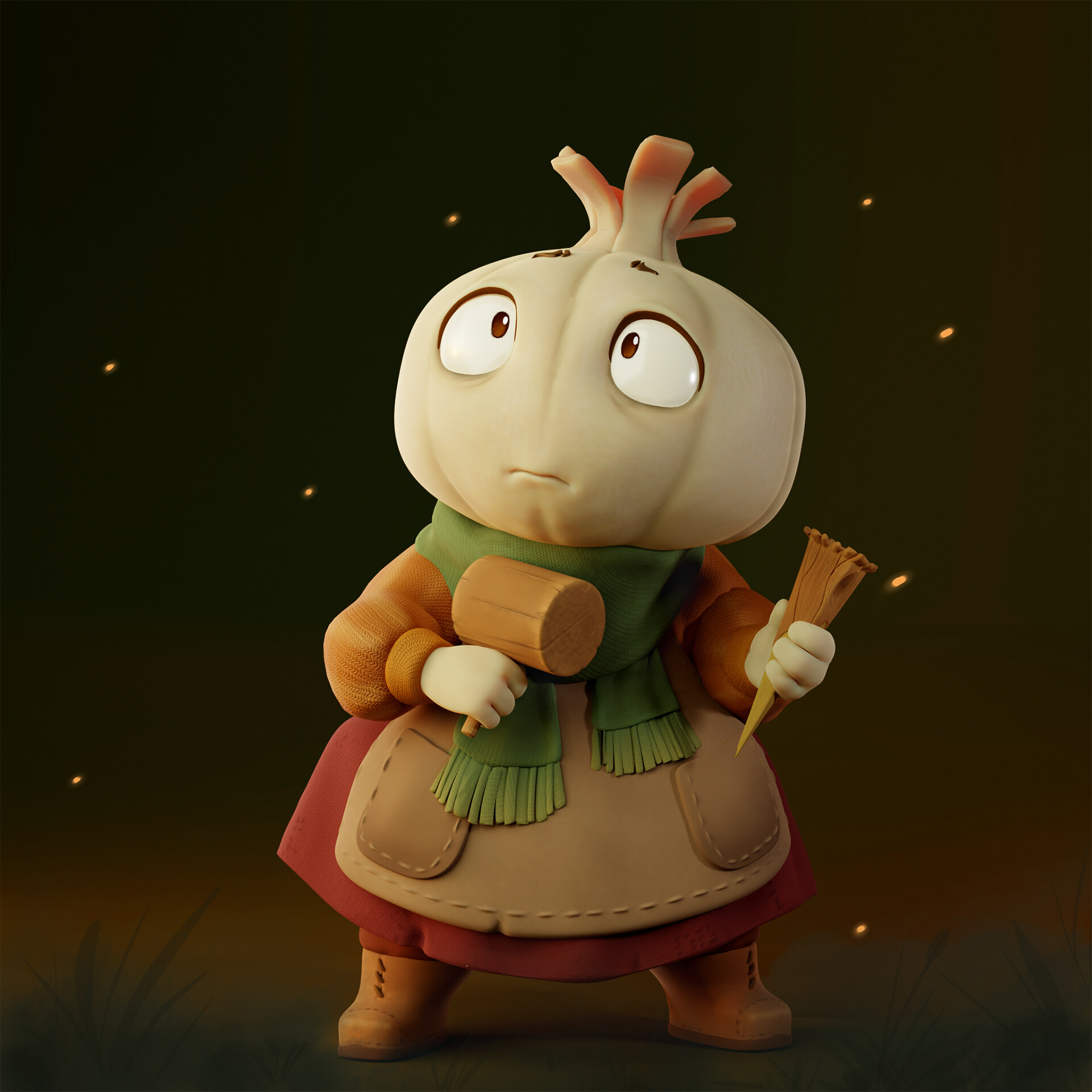 ArtStation - Garlic & The Vampire - Tribute