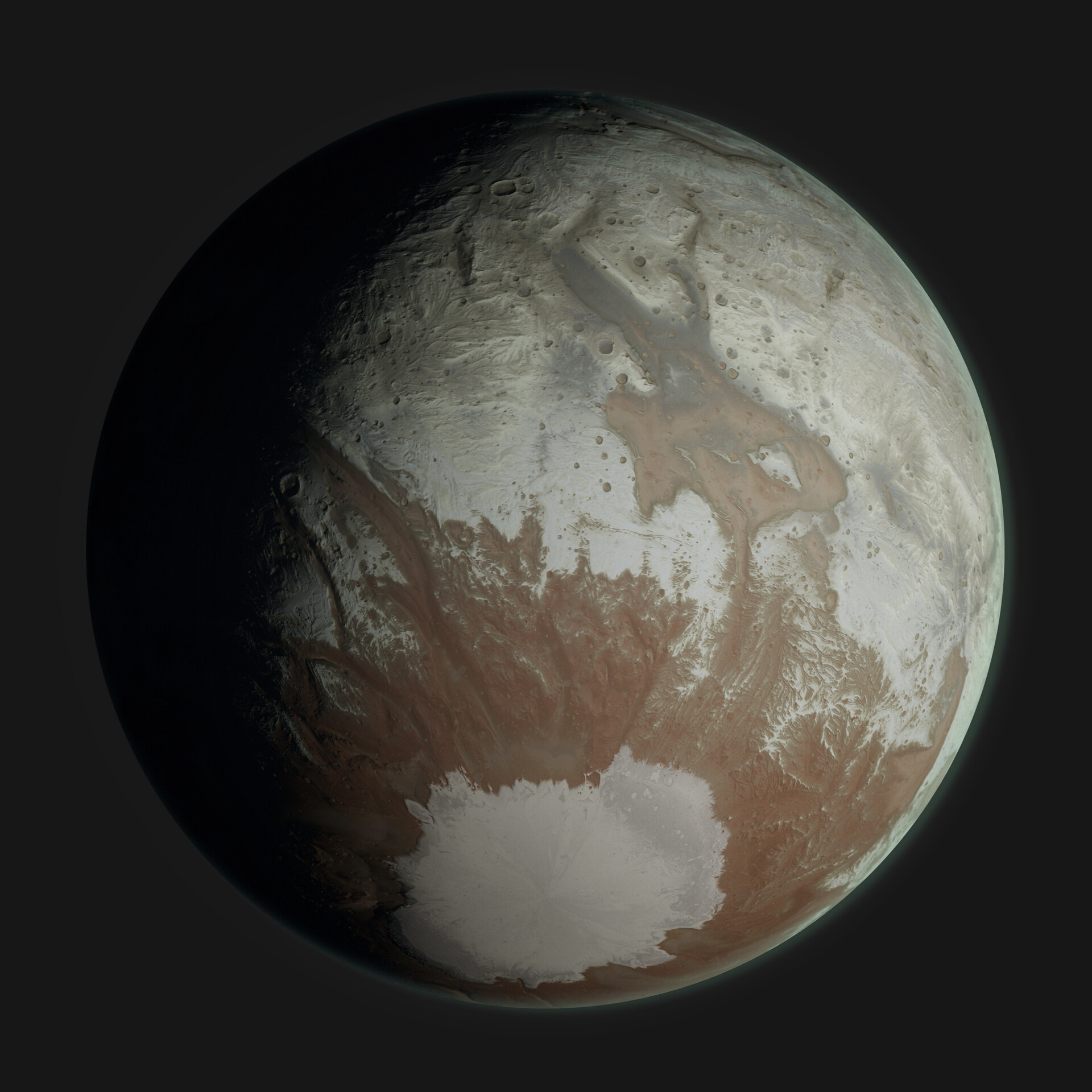 ArtStation - Arid Planet - Material Study