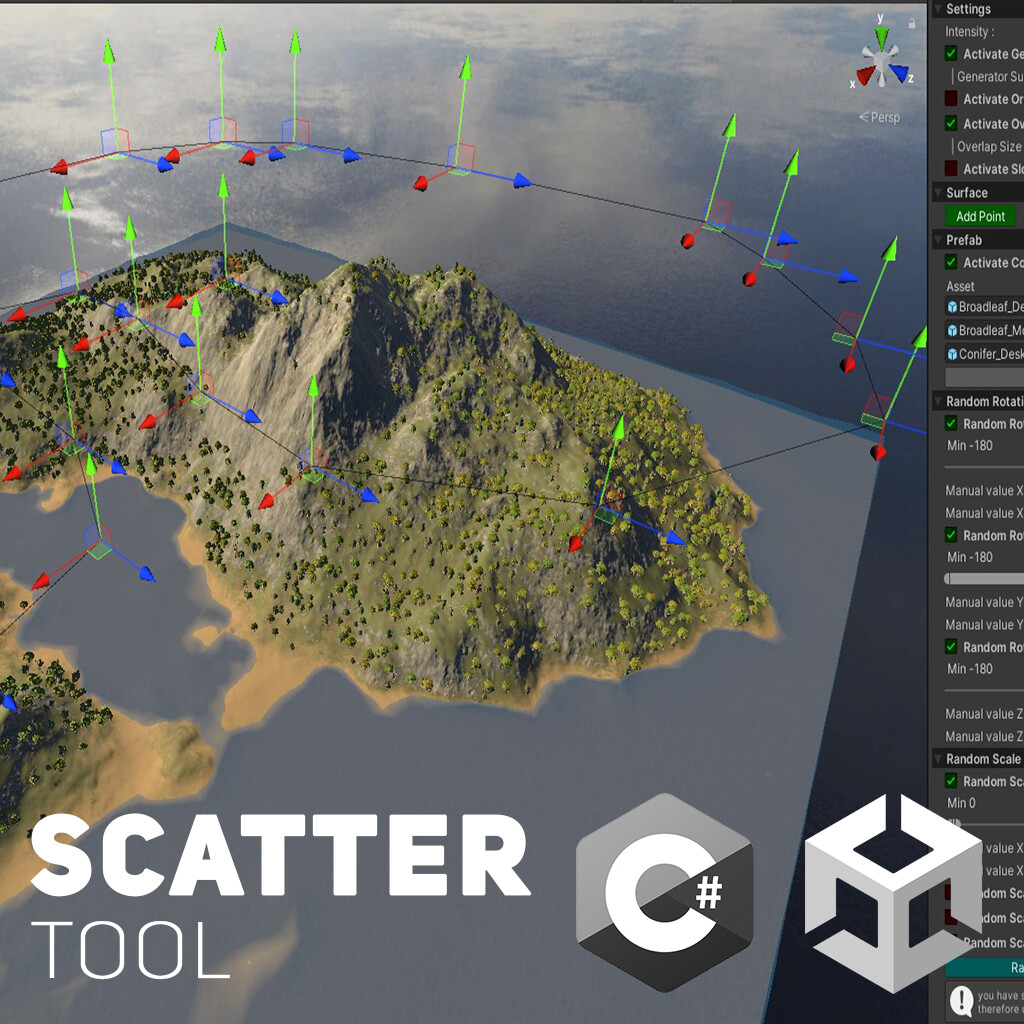 ArtStation - Scatter Tool - Unity