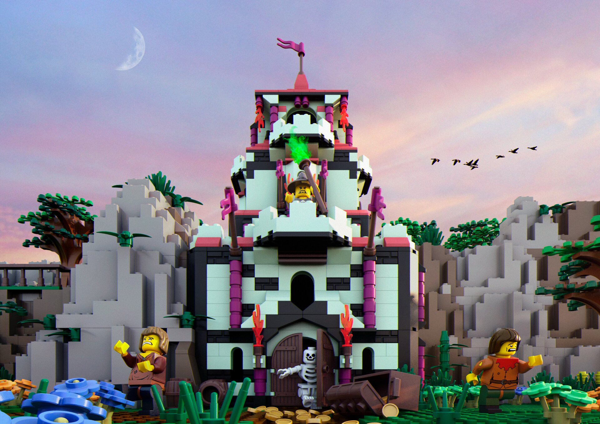 ArtStation - Lego: Cursed Treasure