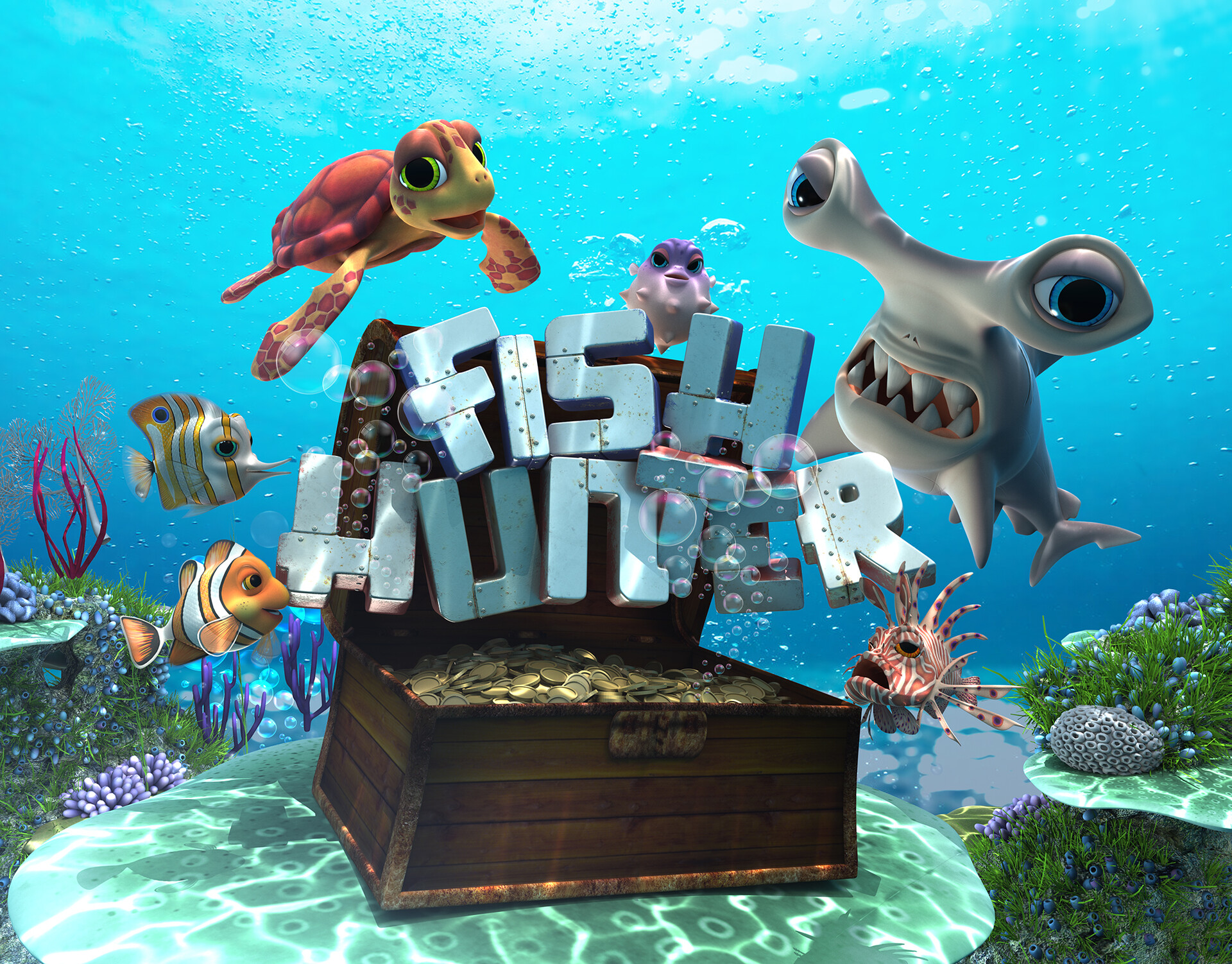 ArtStation - CREATION OF FISH HUNTER PROMOTIONAL VIDEO