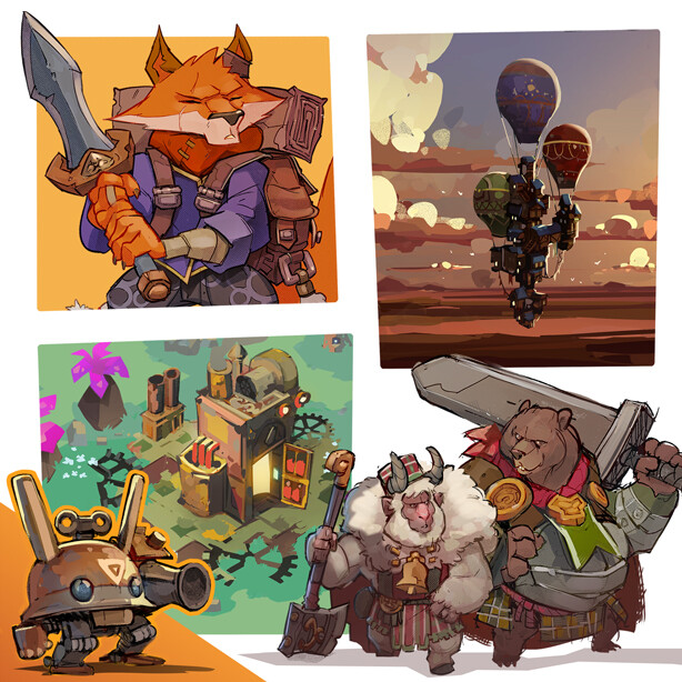 ArtStation - Game Concept.