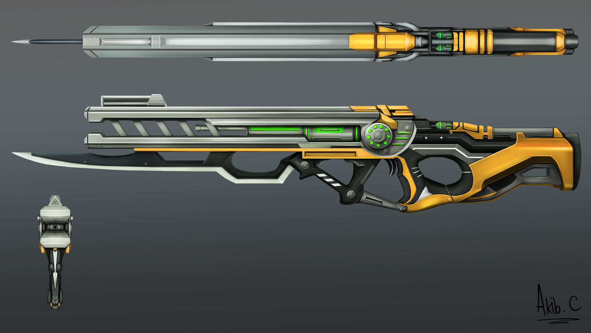 ArtStation - Sci-Fi Weapon Design Challenge