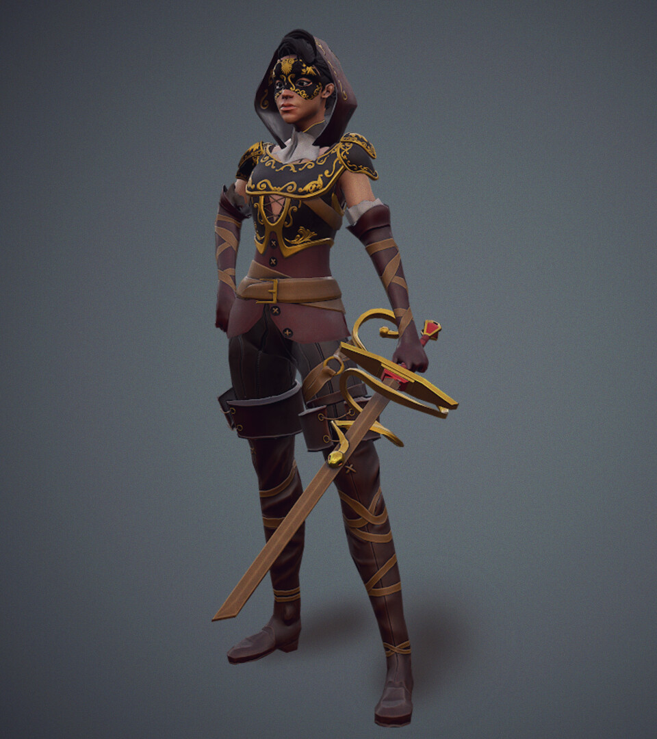 ArtStation - Stylized Guard [STUDENT]