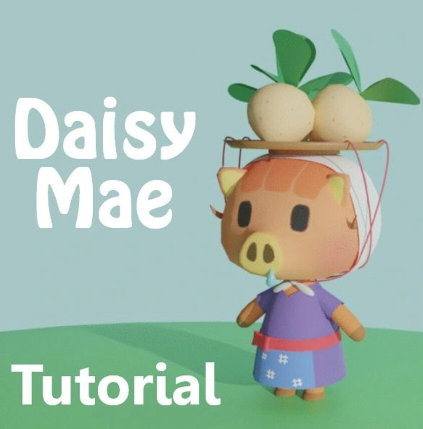 ArtStation - Daisy Mae Tutorial!