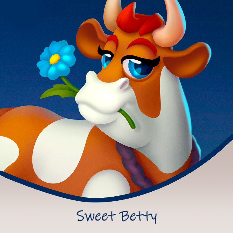 ArtStation - Betty the cow