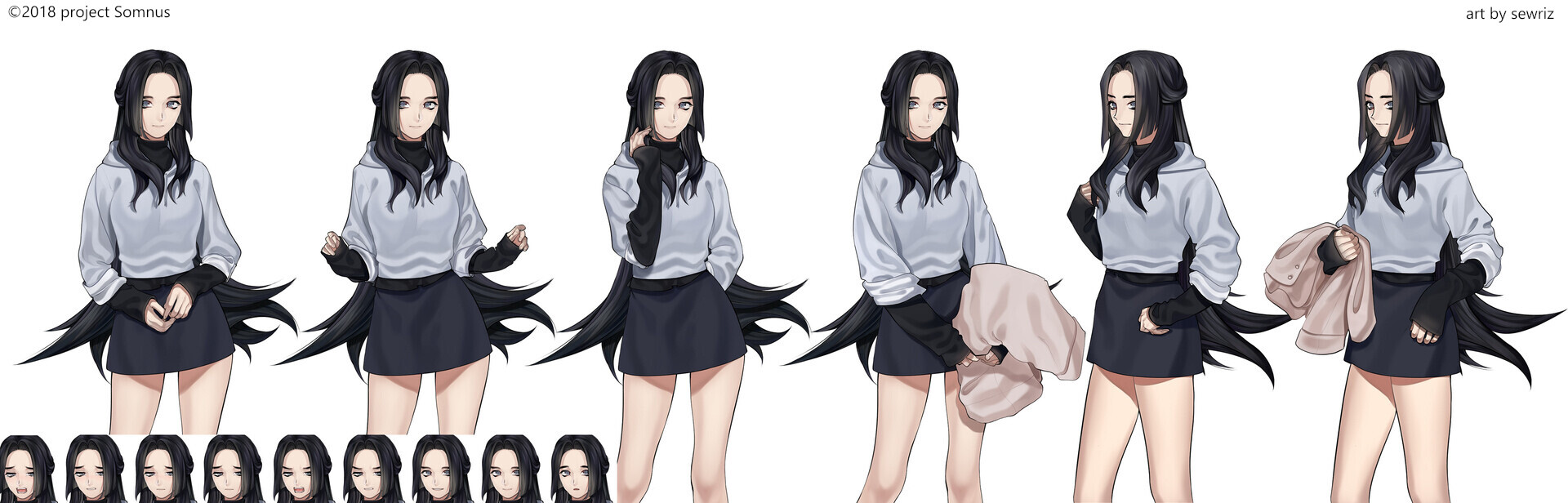 ArtStation - "Somnus" VN 2018