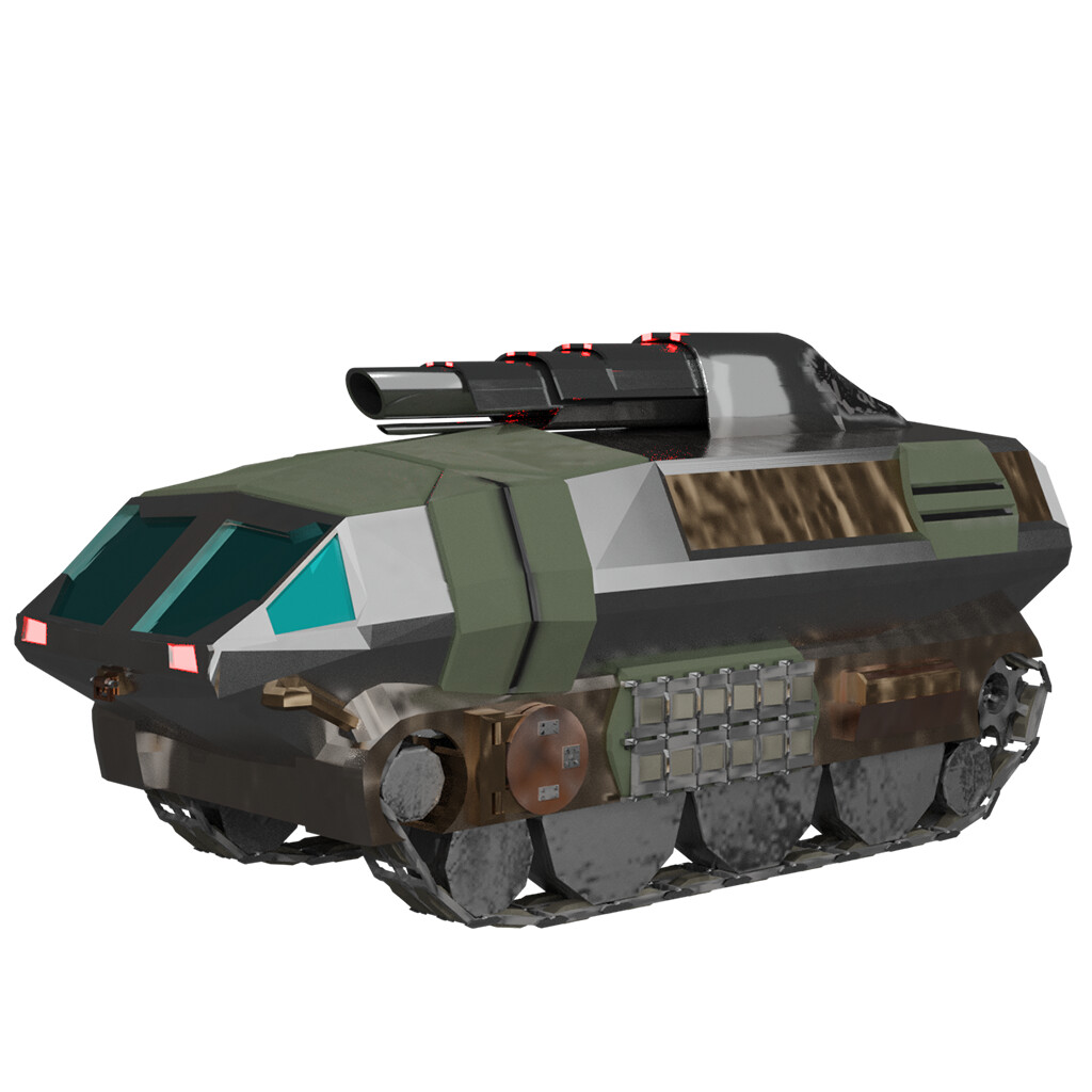 ArtStation - Tank for a game prototype