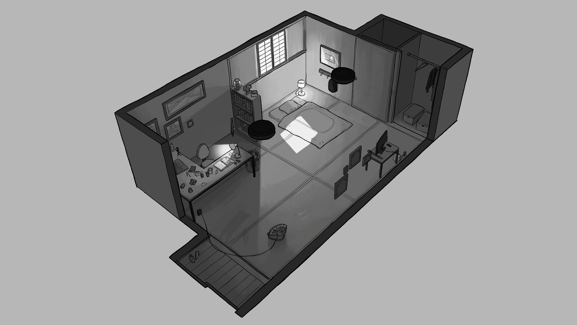 ArtStation - Two Rooms