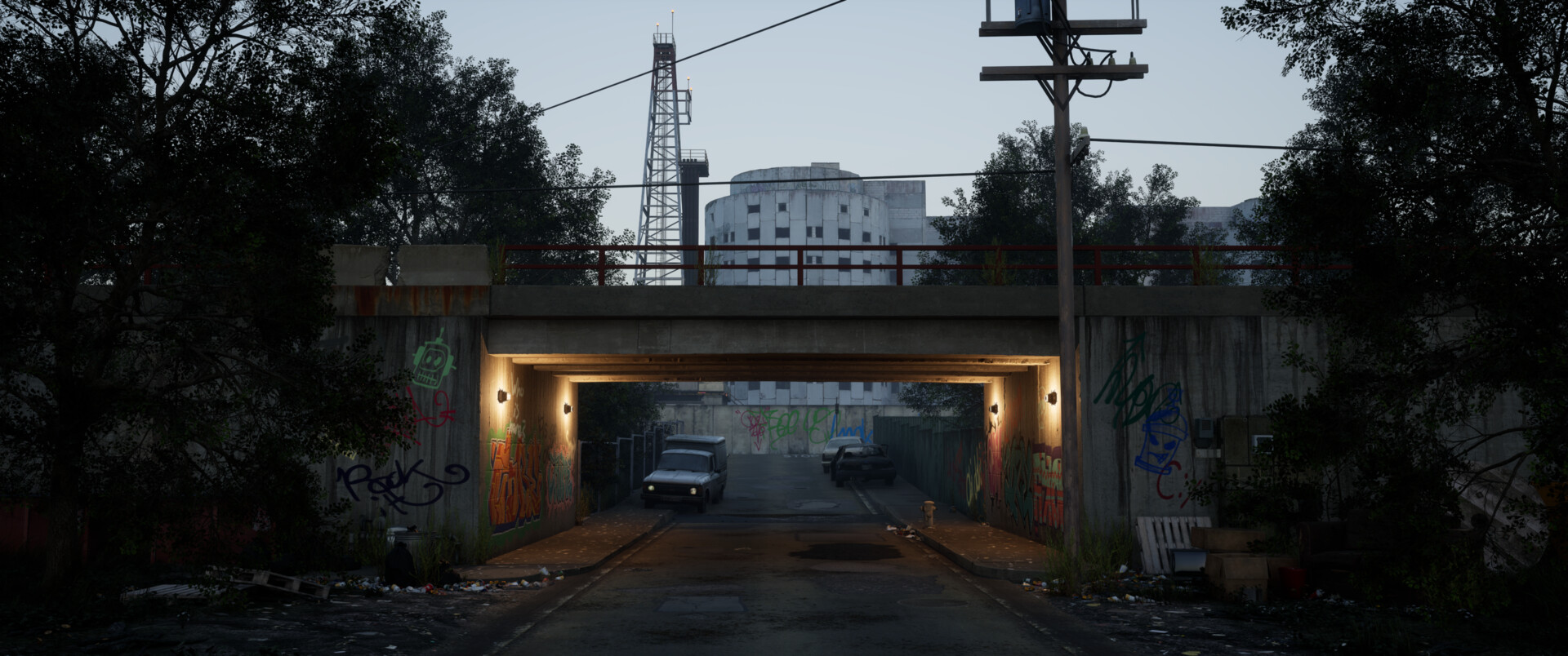ArtStation - Under the Bridge [UE5]